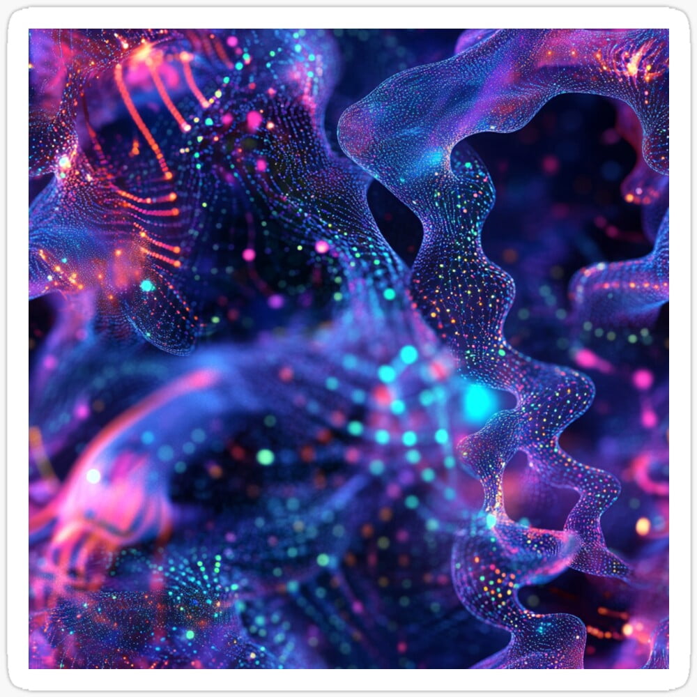 Neural Fusion: The Spirit Of The Future Sticker Kir-3832 - Walmart.com