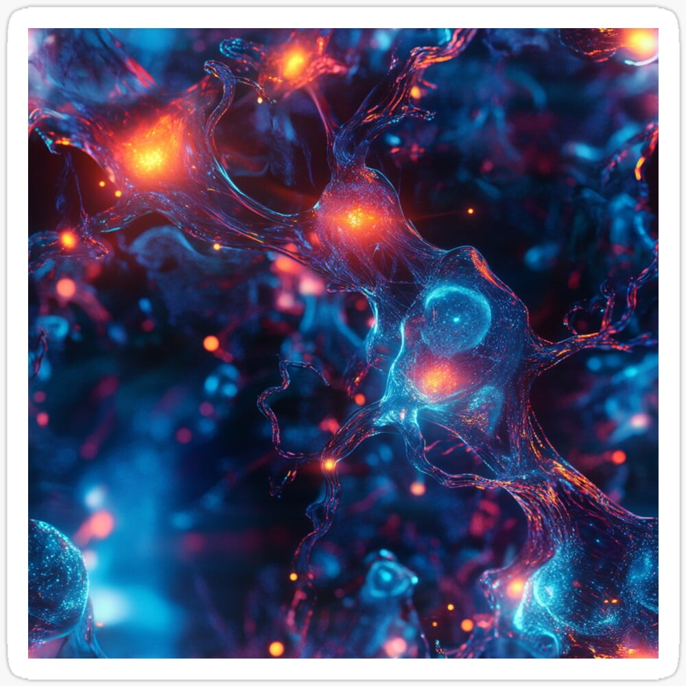 Neural Fusion: The Spirit Of The Future Sticker Kir-3849 - Walmart.com