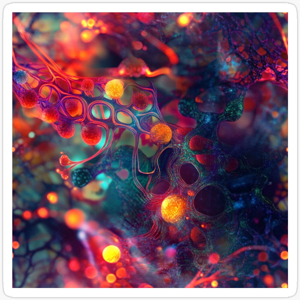 Neural Fusion: The Spirit Of The Future Sticker Kir-3857 - Walmart.com