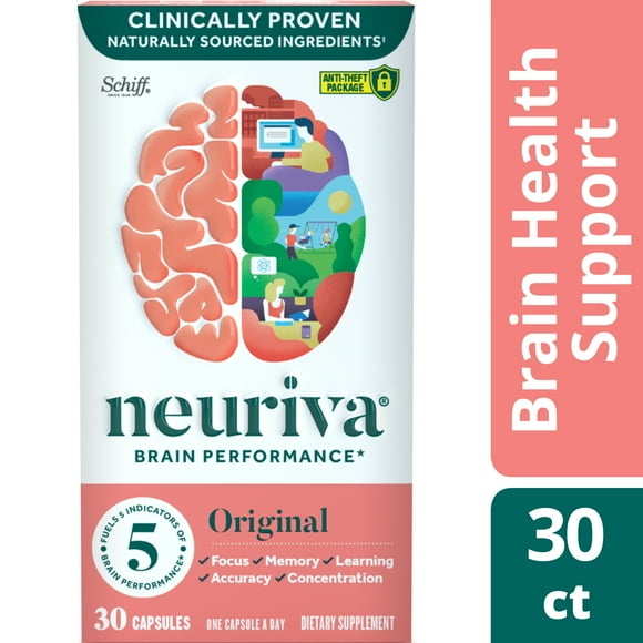 Neuriva Original Brain Health Supplement, Support for Memory & Focus ...