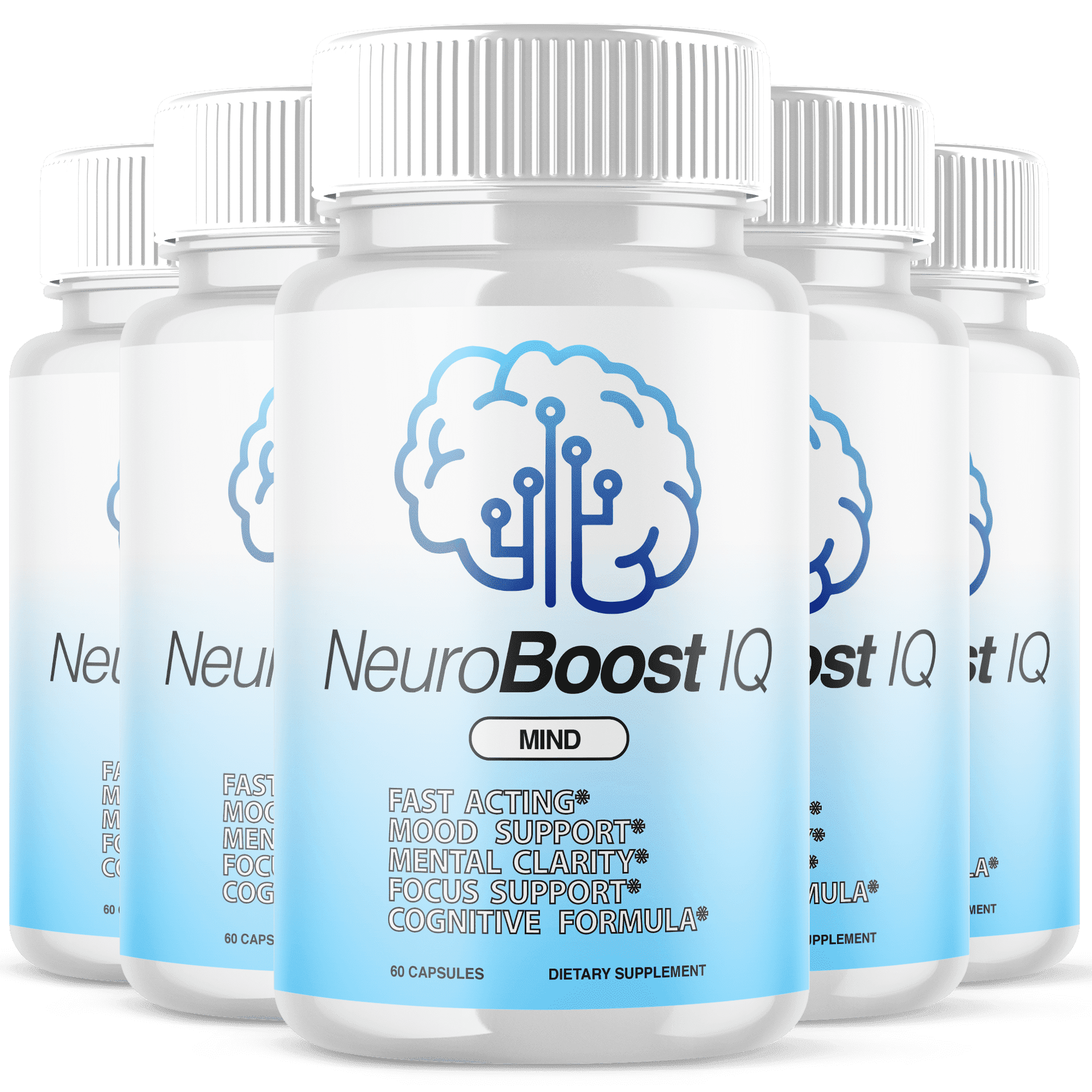 Neuro Boost IQ Advanced Formula Brain Support Pills Maximum Strength ...