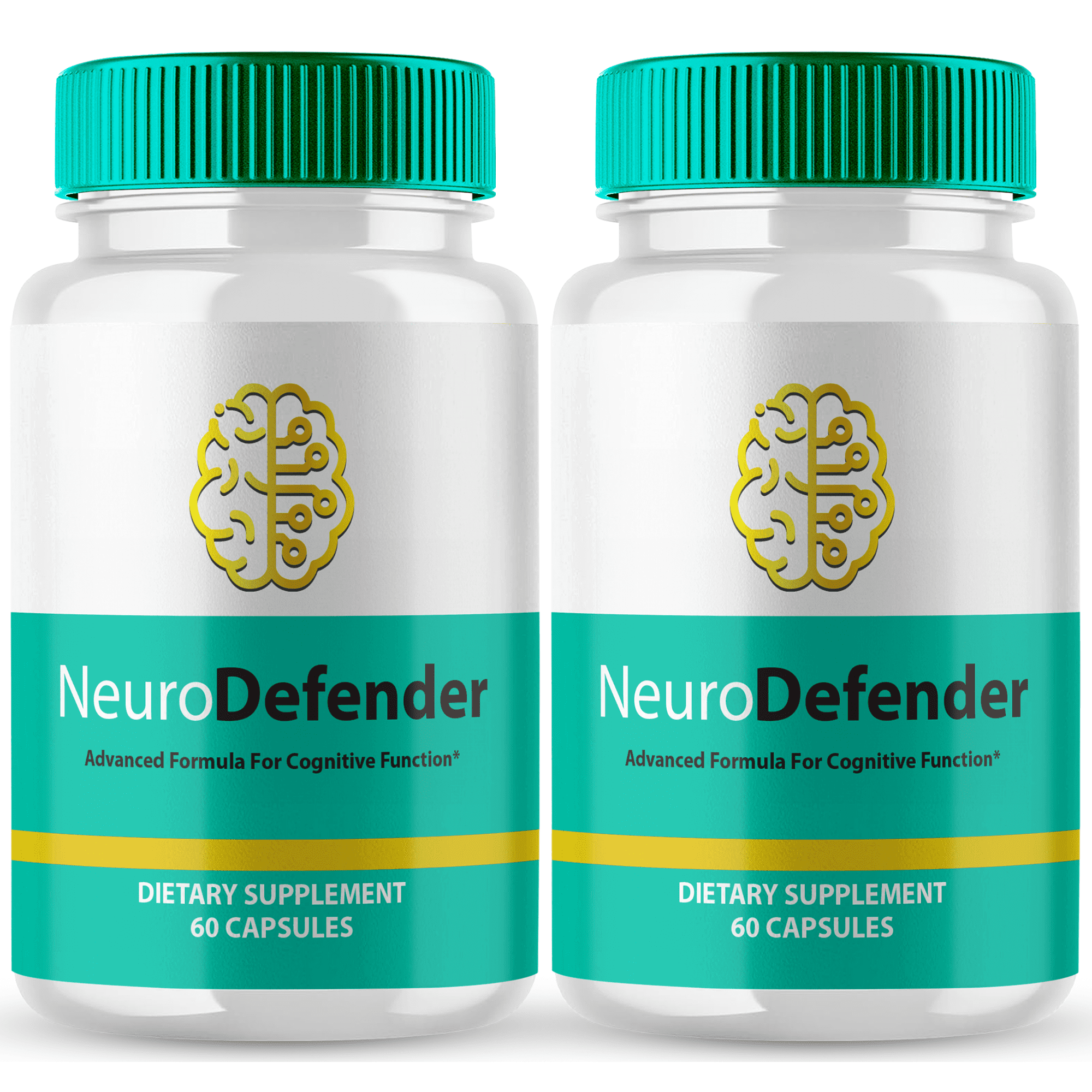 Neuro Defender Brain Supplements for Memory and Focus Capsules NeuroDefender Advanced Formula ...