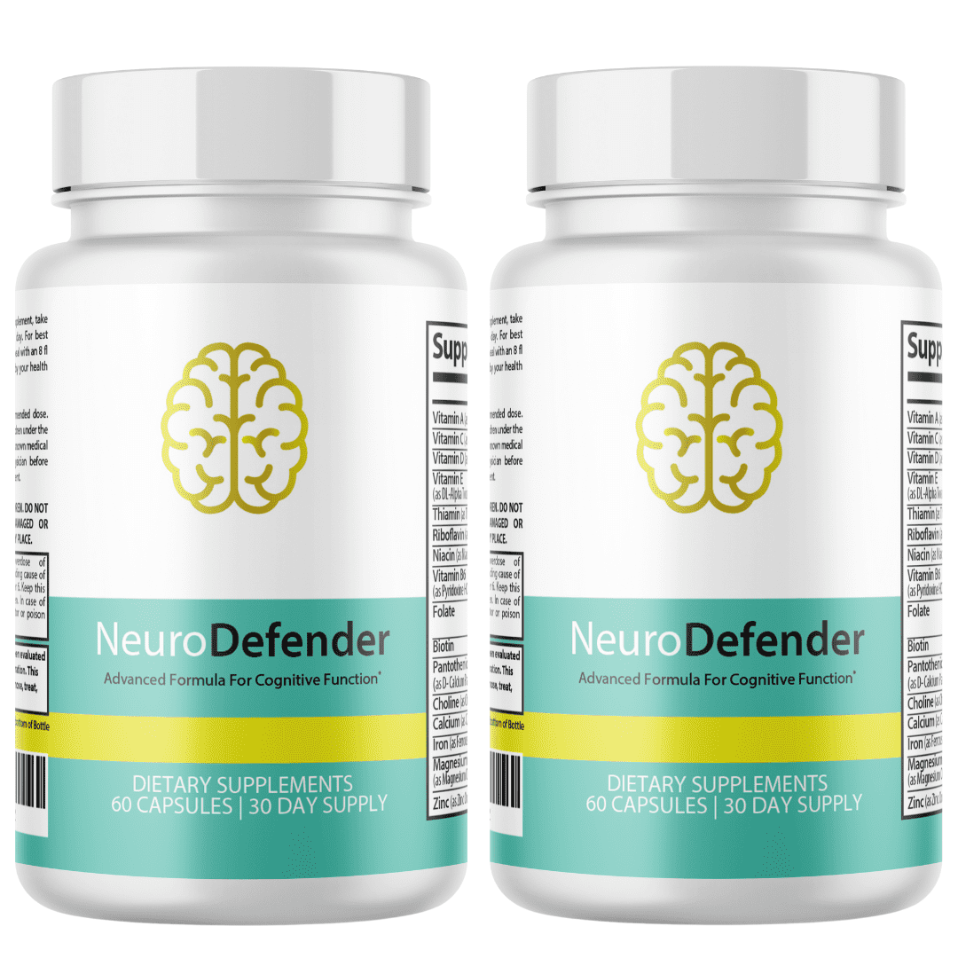 Neuro Defender Cognitive Pills for Enhanced Memory & Brain Support - 2 ...