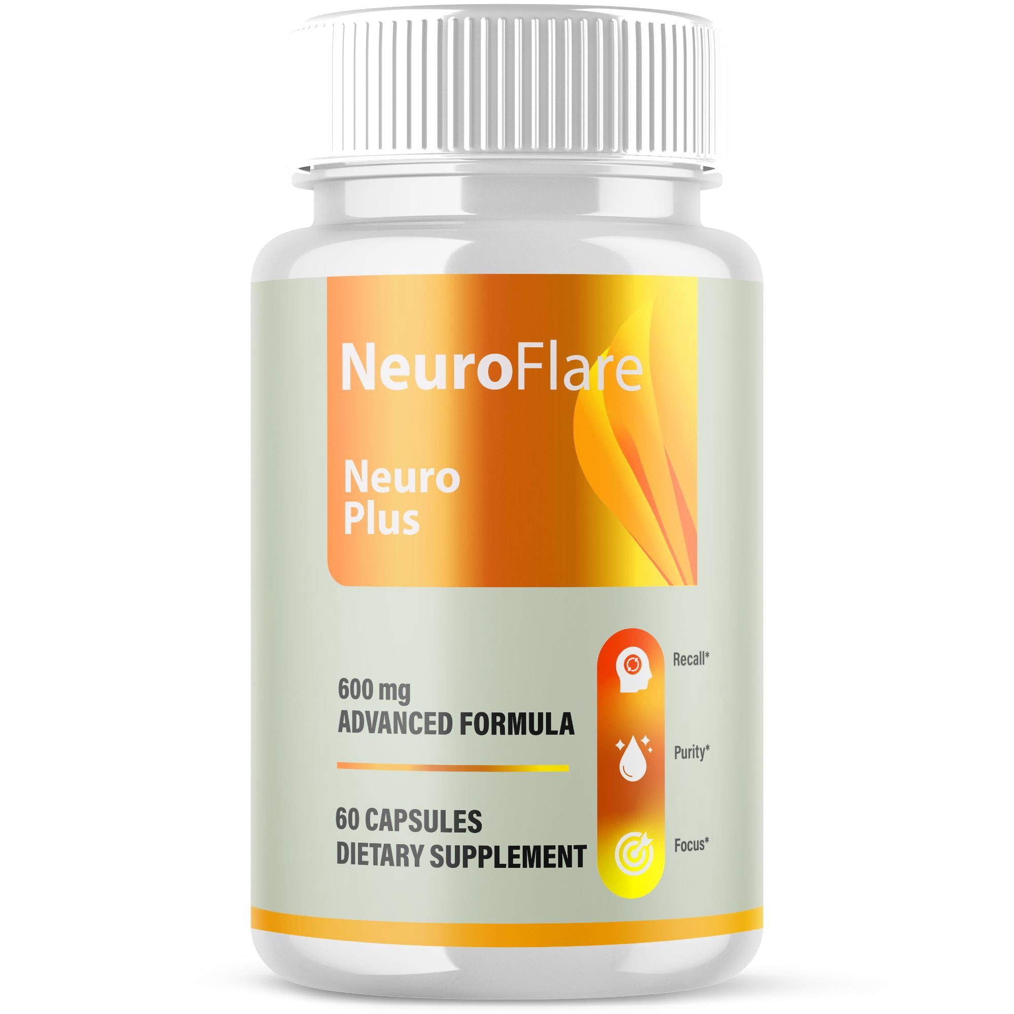 Neuro Flare Advanced Formula Brain Support Pills Maximum Strength ...