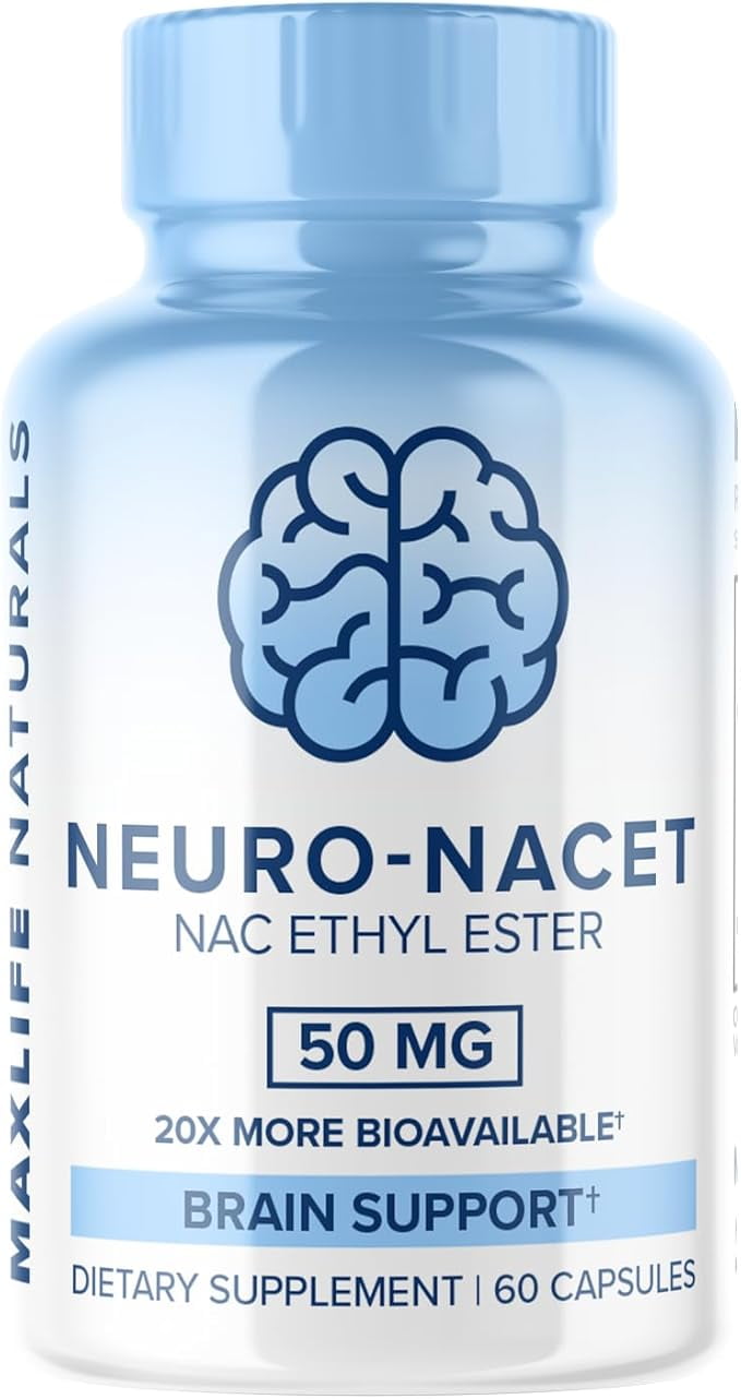 Neuro NACET - N-Acetyl Cysteine Ethyl Ester - 20x More Bioavailable ...
