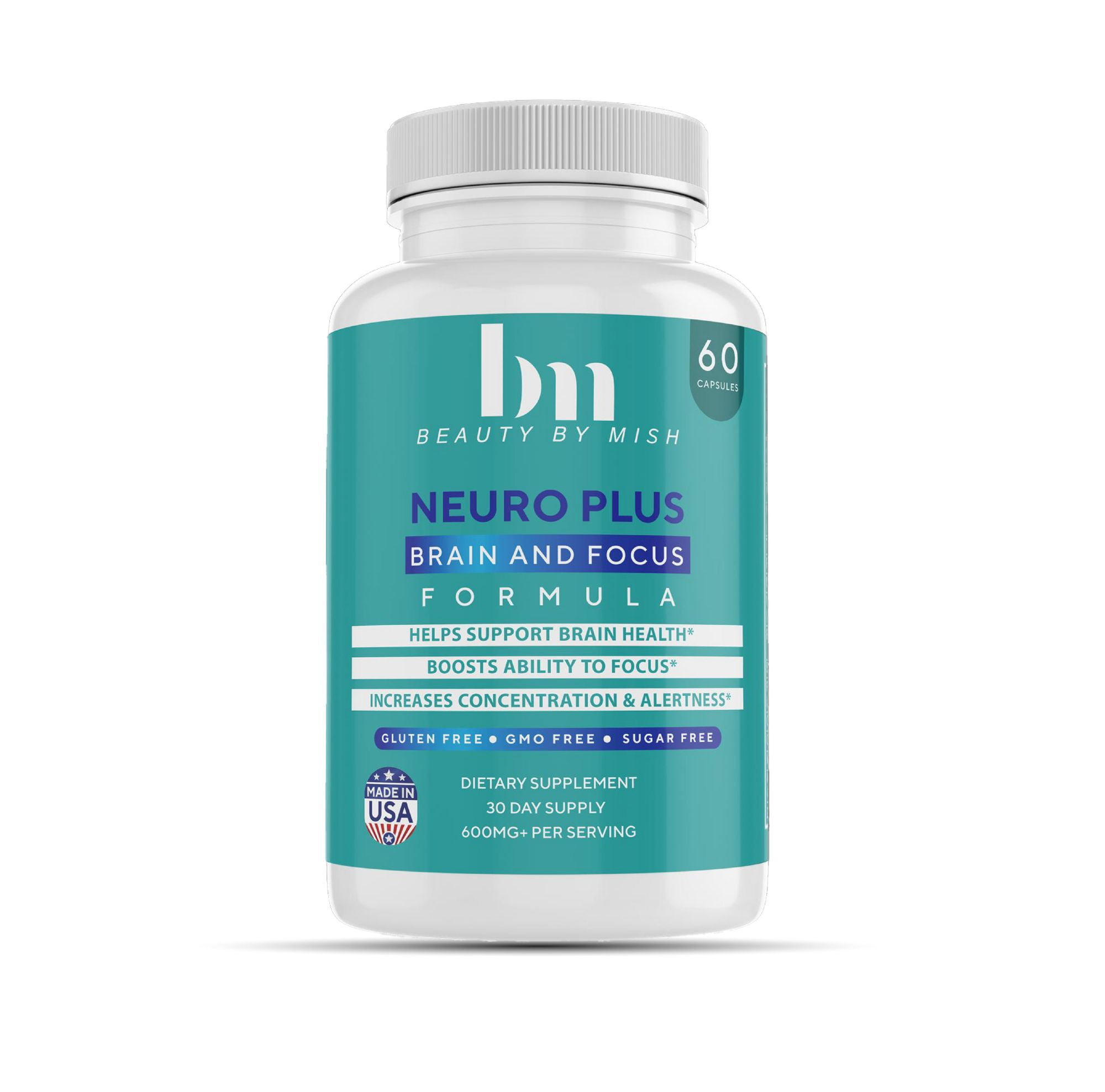 Neuro Plus Brain & Focus Formula, Advanced NeuroPlus Pills for Brain ...