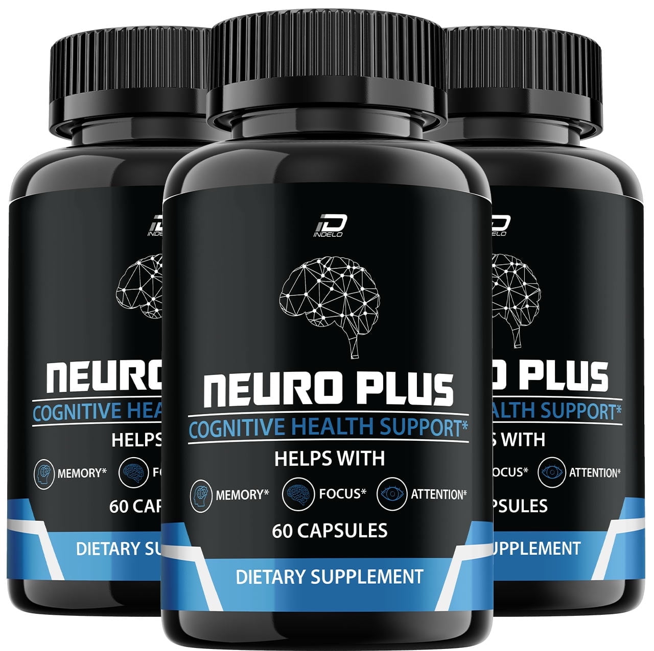 Neuro Plus Brain Supplement - NeuroPlus for Memory, Focus, Attention ...