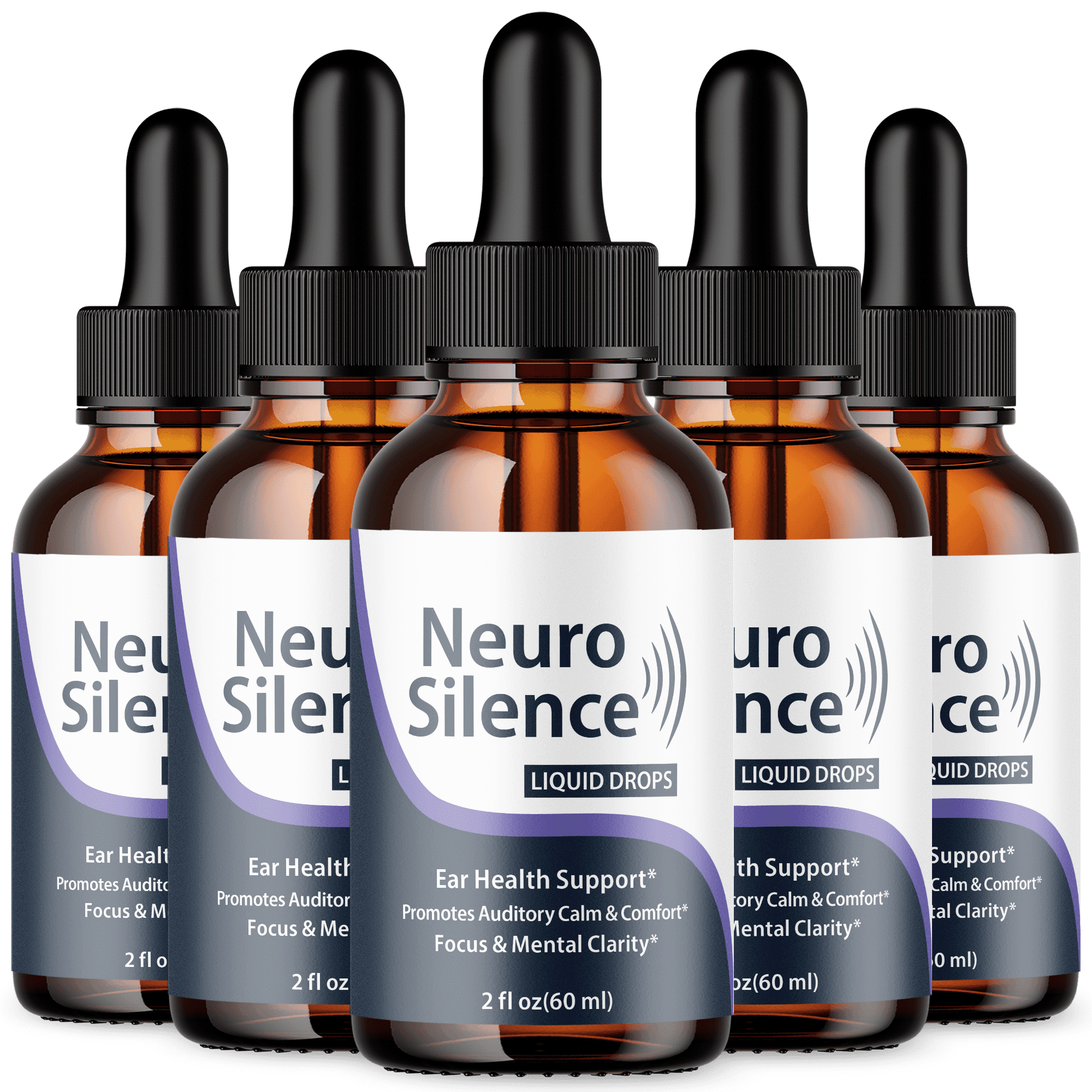 Neuro Silence Ear Health Support Drops Natural Formula Healthy Hearing ...