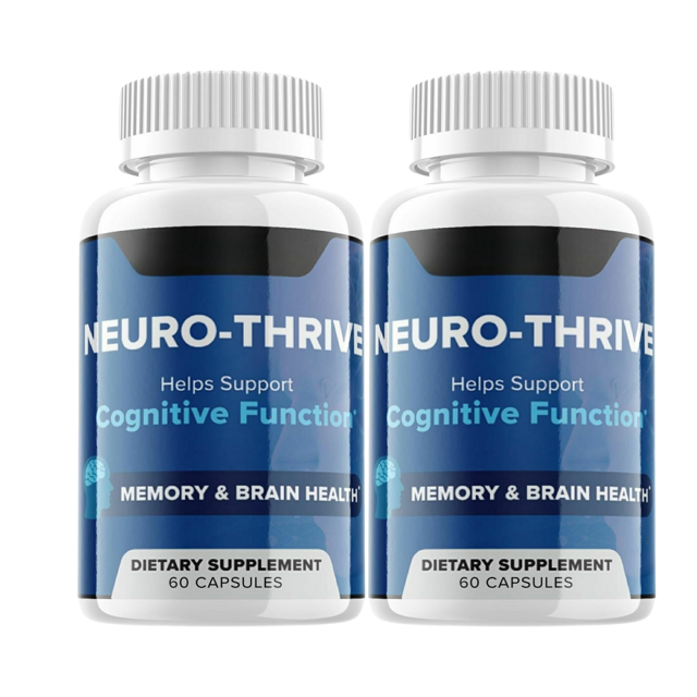 Neuro Thrive Brain Supplement, Official Formula, Extra Strength, 120 ...