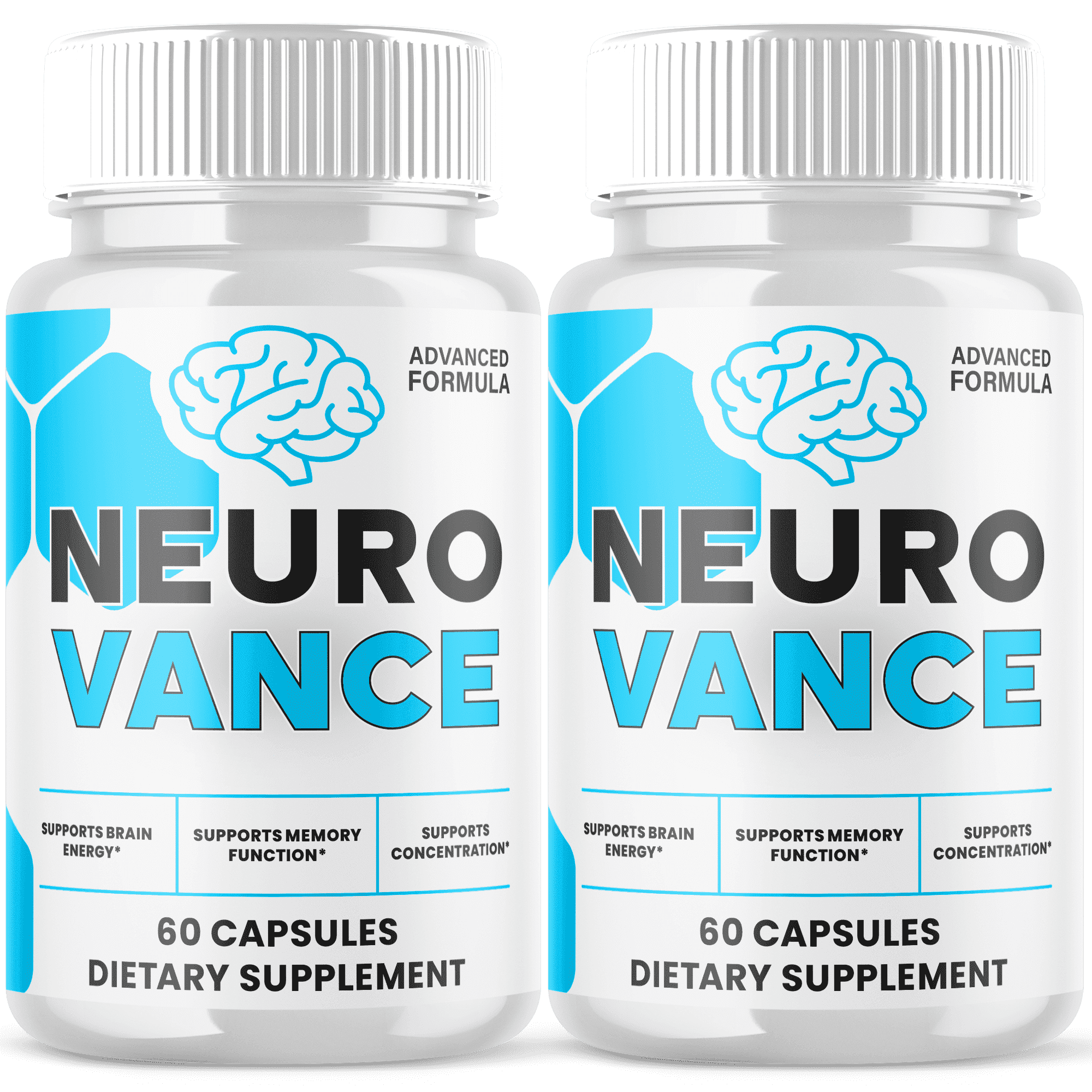 Neuro Vance Advanced Formula Brain Support Pills Maximum Strength ...