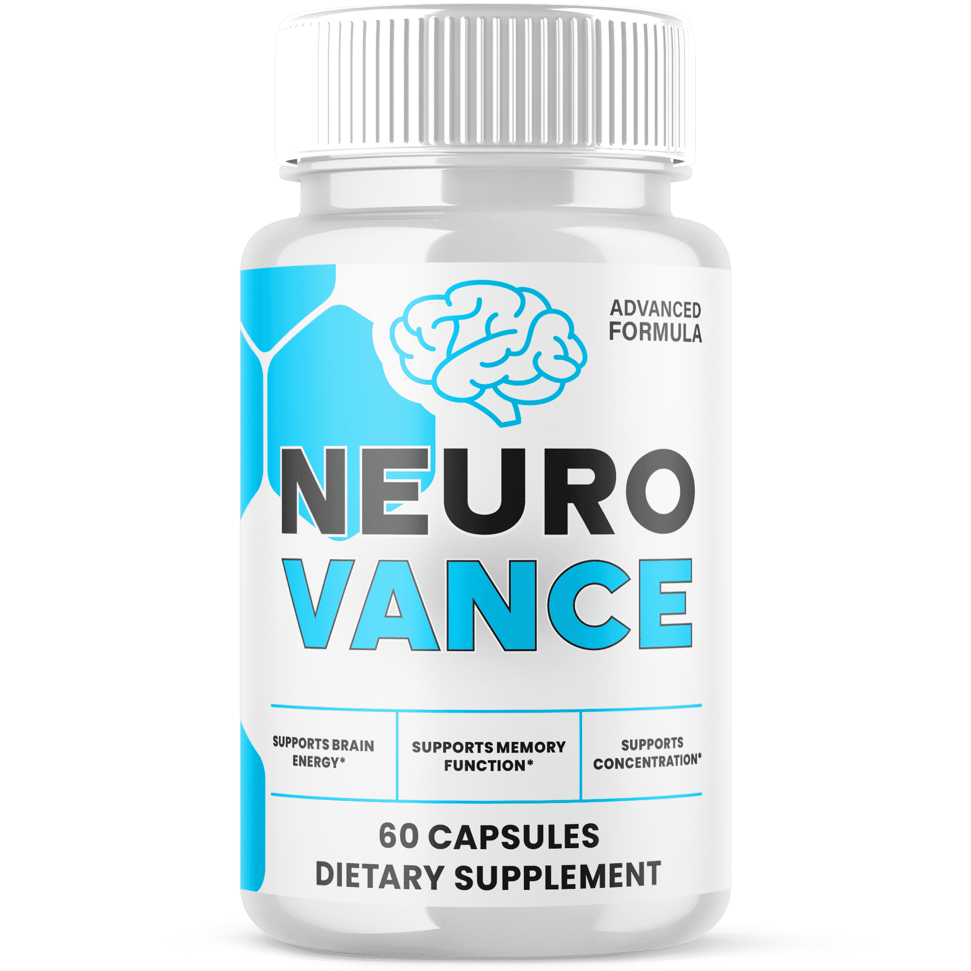 Neuro Vance Advanced Formula Brain Support Pills Maximum Strength ...