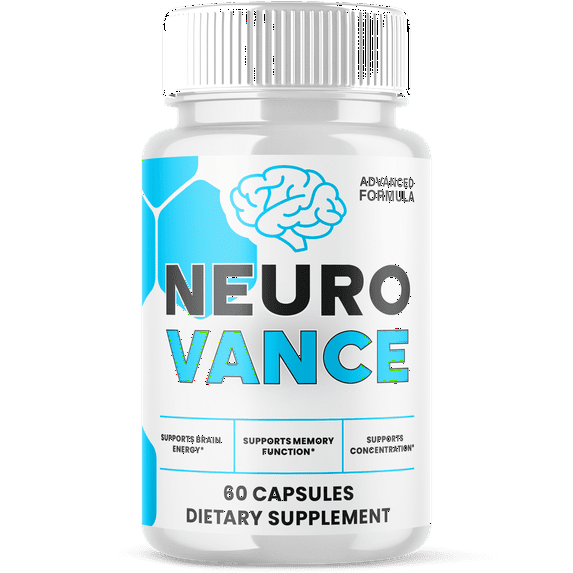 Neuro Vance Advanced Formula Brain Support Pills Maximum Strength ...