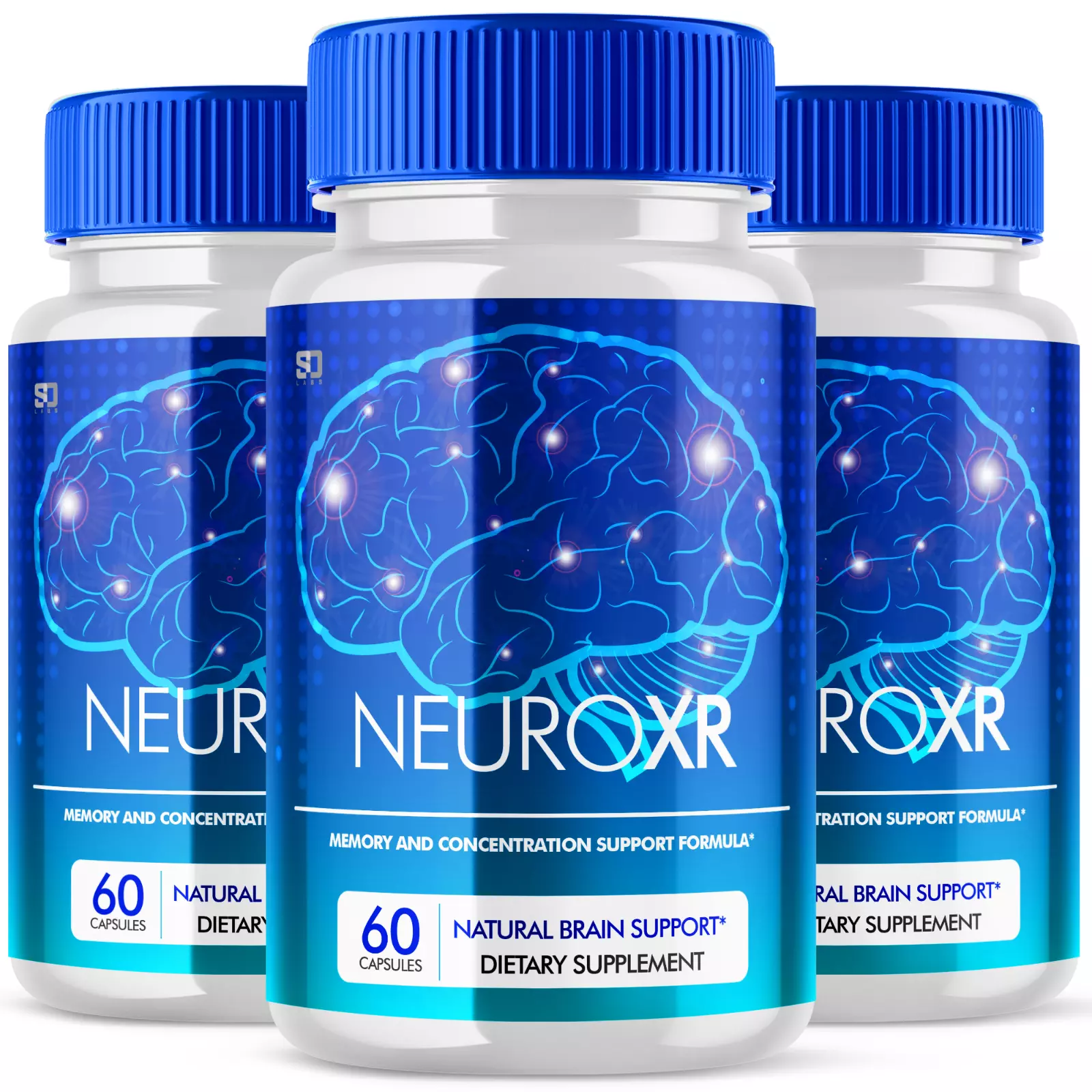 Neuro XR Advanced Concentration Brain Support Supplement (3 Pack ...