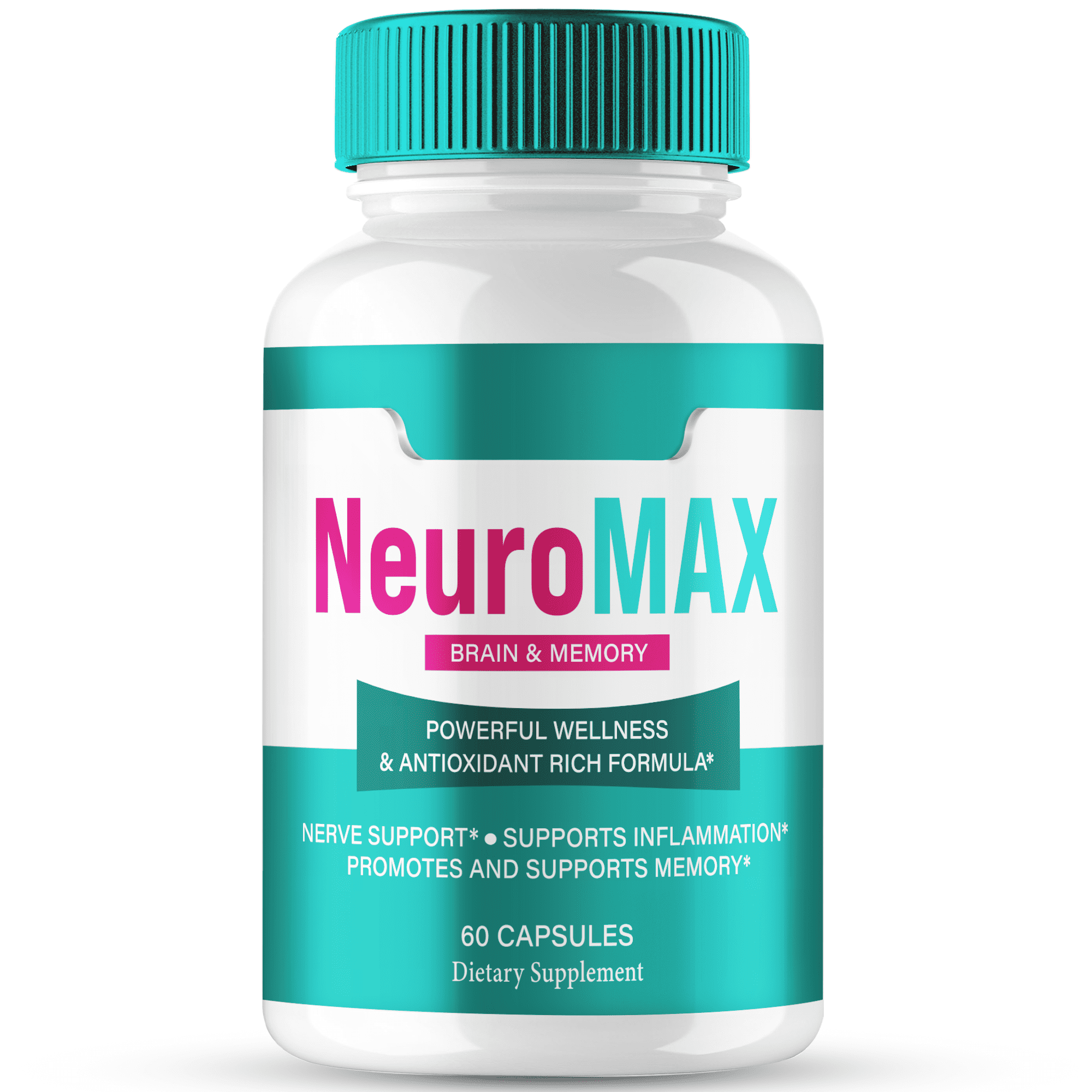 NeuroMAX Brain and Memory Capsules, NeuroMax Brain Supplement Pills - Maximum Strength, Advanced ...