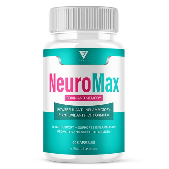 NeuroMax Brain and Memory Support Supplement Neuro Max Capsules, NeuroMax Brain and Memory ...