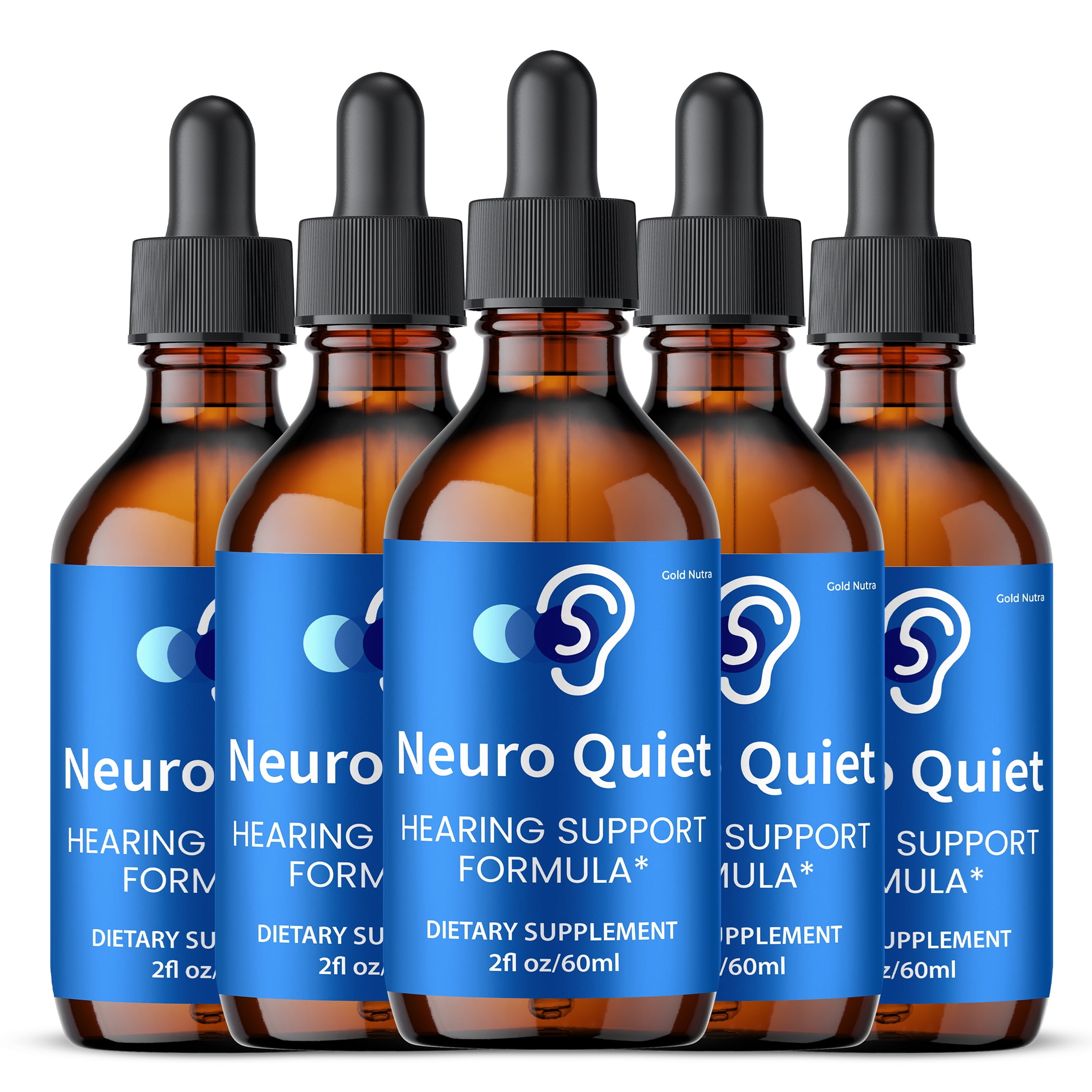 NeuroQuiet Liquid Supplement, Hearing and Ear Health, Neuro Quiet Drops ...