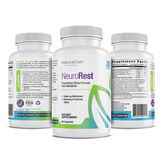NeuroRest - Proprietary Sleep Formula - Walmart.com