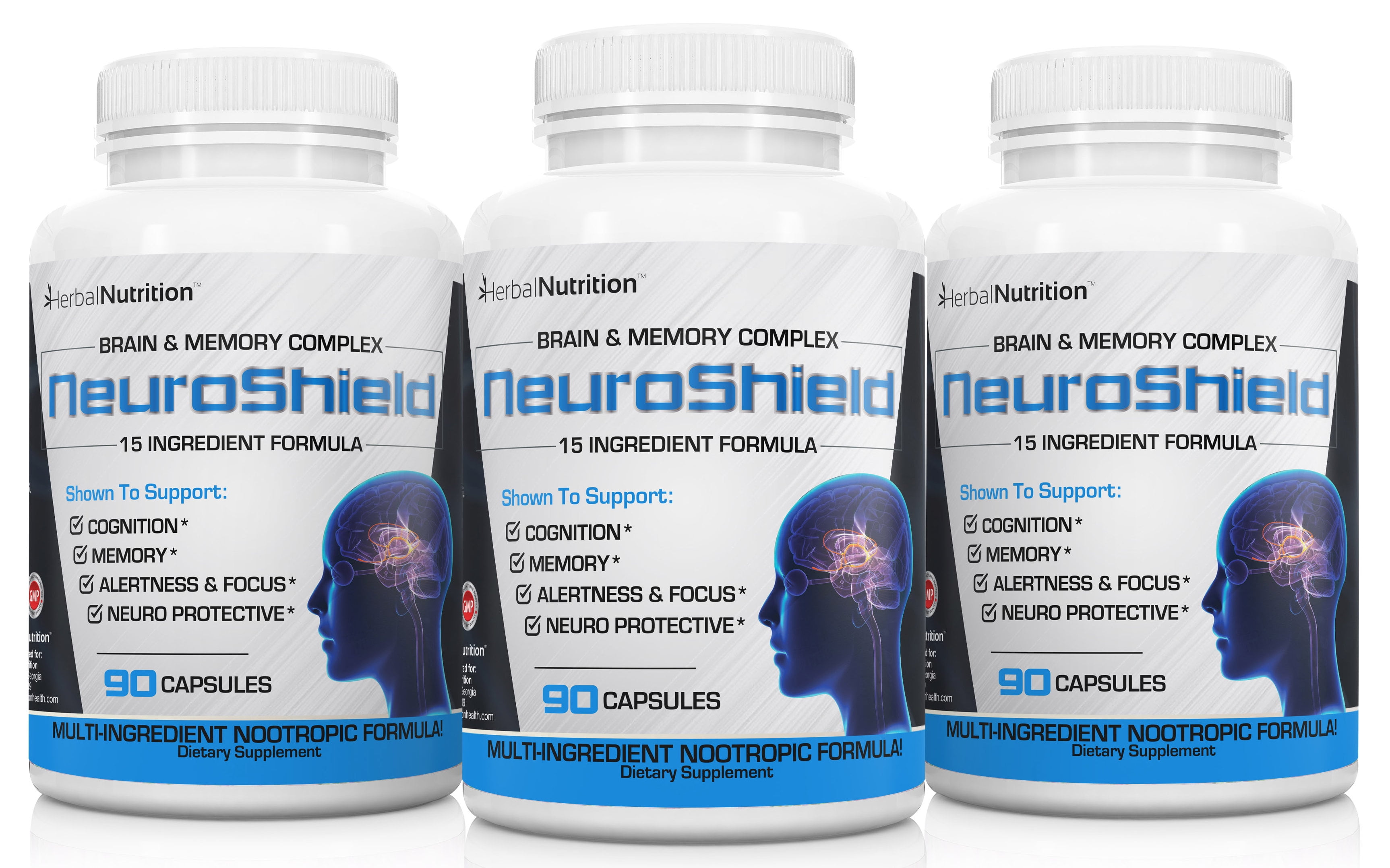 NeuroShield Advanced Memory Formula, Brian Boosting Ingredients, Bacopa ...