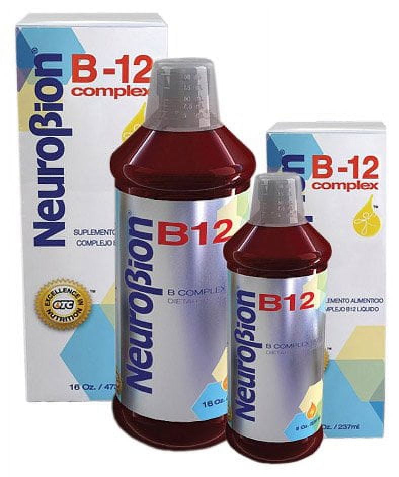 Neurobion Vitamin B12 Complex 16 Oz Liquid Citrus Flavor - Walmart.com