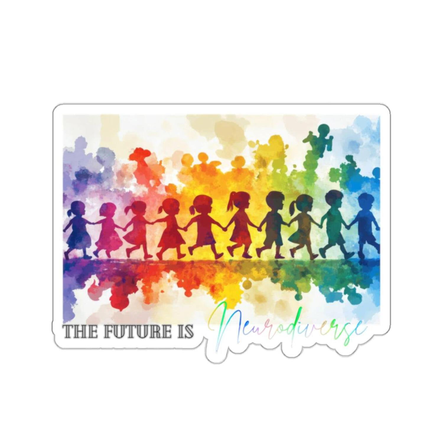Neurodiverse, Neurodiversity Kiss-Cut Stickers - Walmart.com