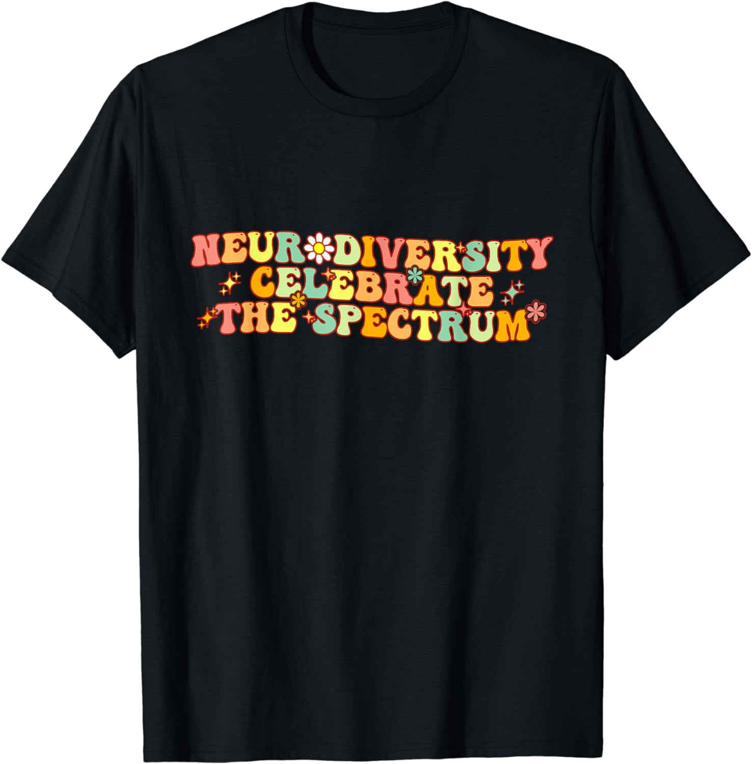 Neurodiversity Celebrate the Spectrum SPED Autism Teacher T-Shirt ...