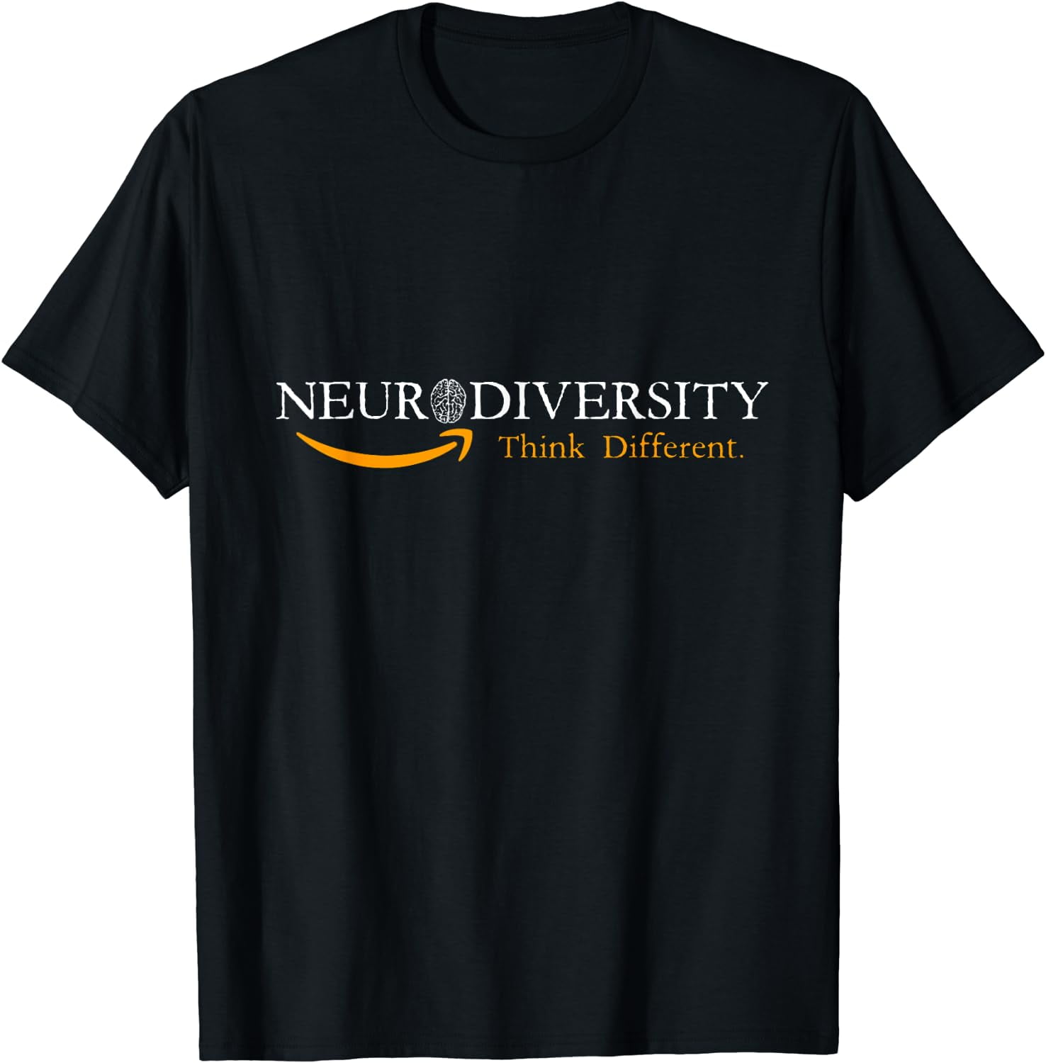 Neurodiversity - Think Different T-Shirt Black - Walmart.com