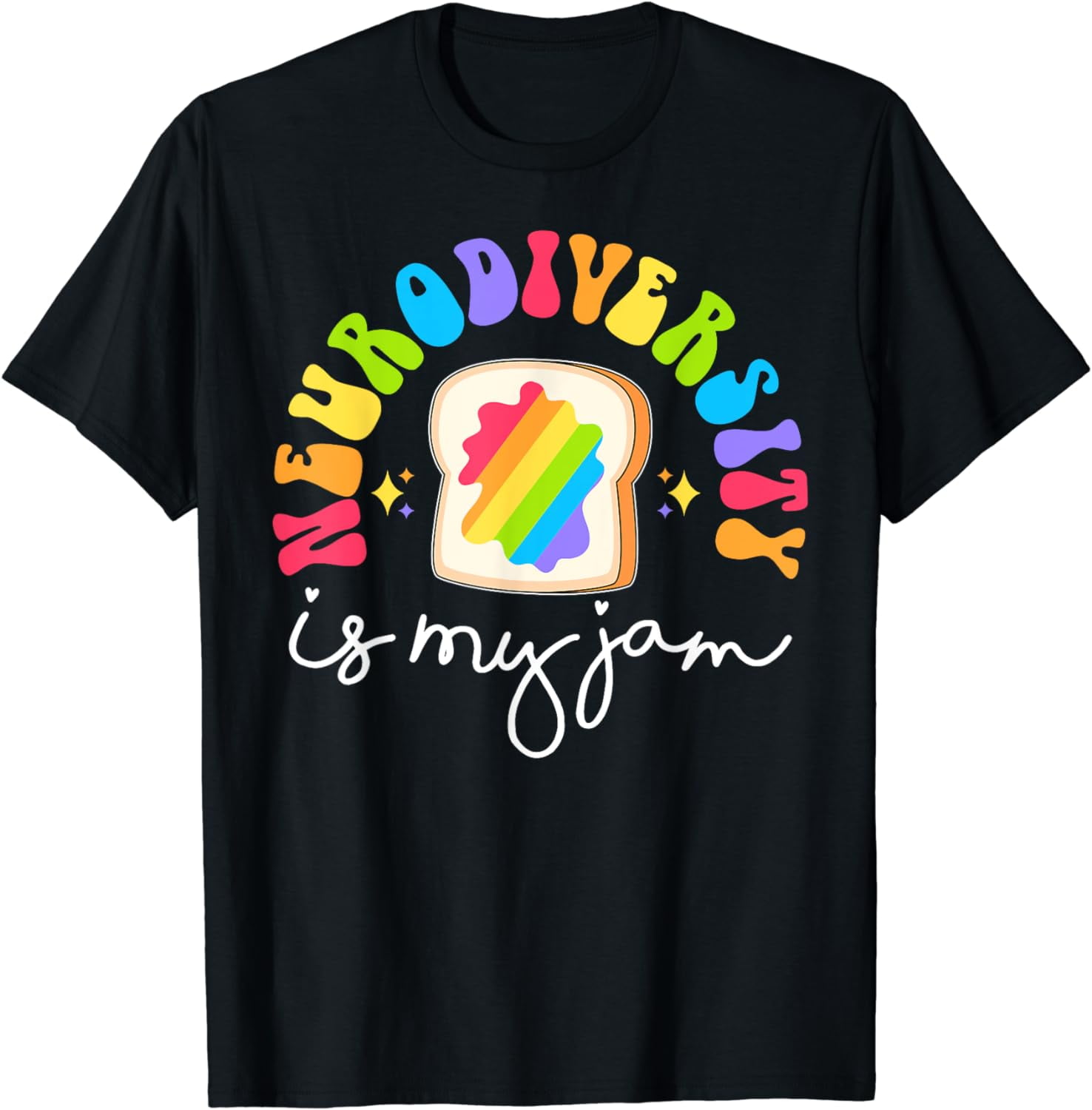 Neurodiversity is My Jam Autism Awareness ADHD Inclusion T-Shirt ...