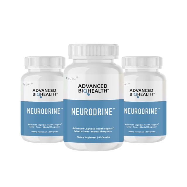 Neurodrine Advanced Biohealth - Cognitive Health Supplement, Nutrition ...