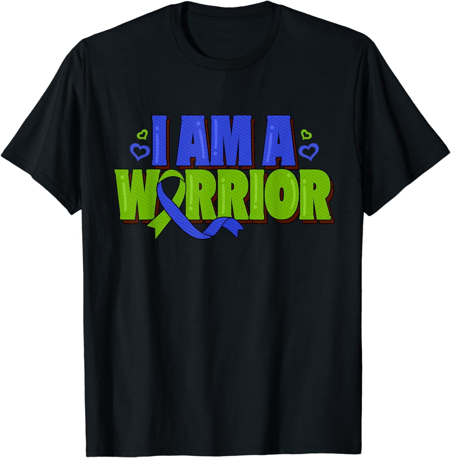 Neurofibromatosis Warrior NF1 Awareness Ribbon Month Support T-Shirt ...