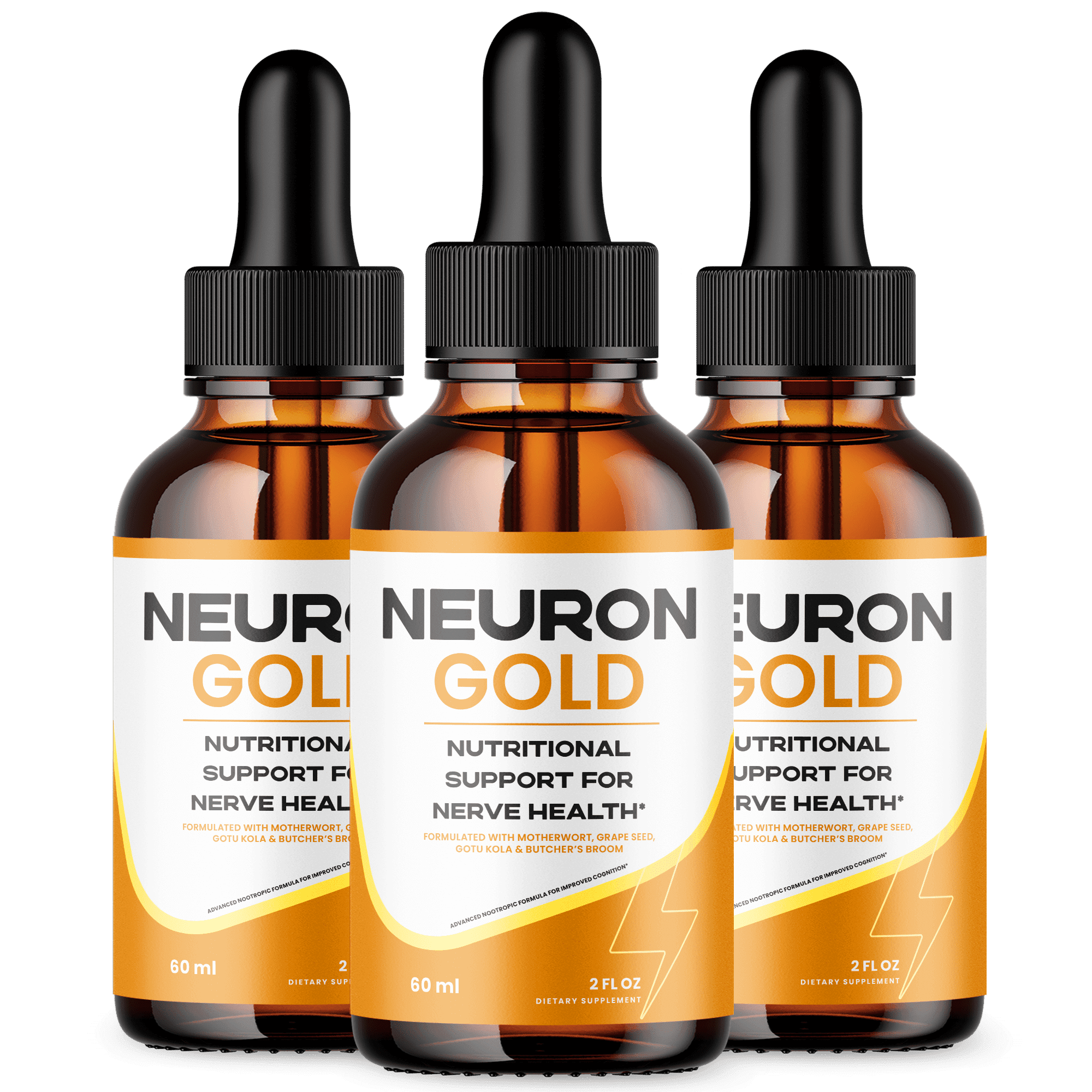 Neuron Gold Advanced Formula Brain Support Drops NeuronGold Maximum ...