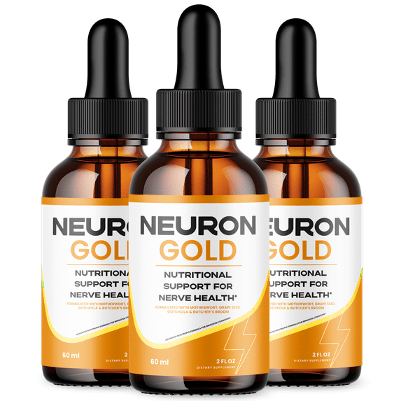 Neuron Gold Advanced Formula Brain Support Drops NeuronGold Maximum ...