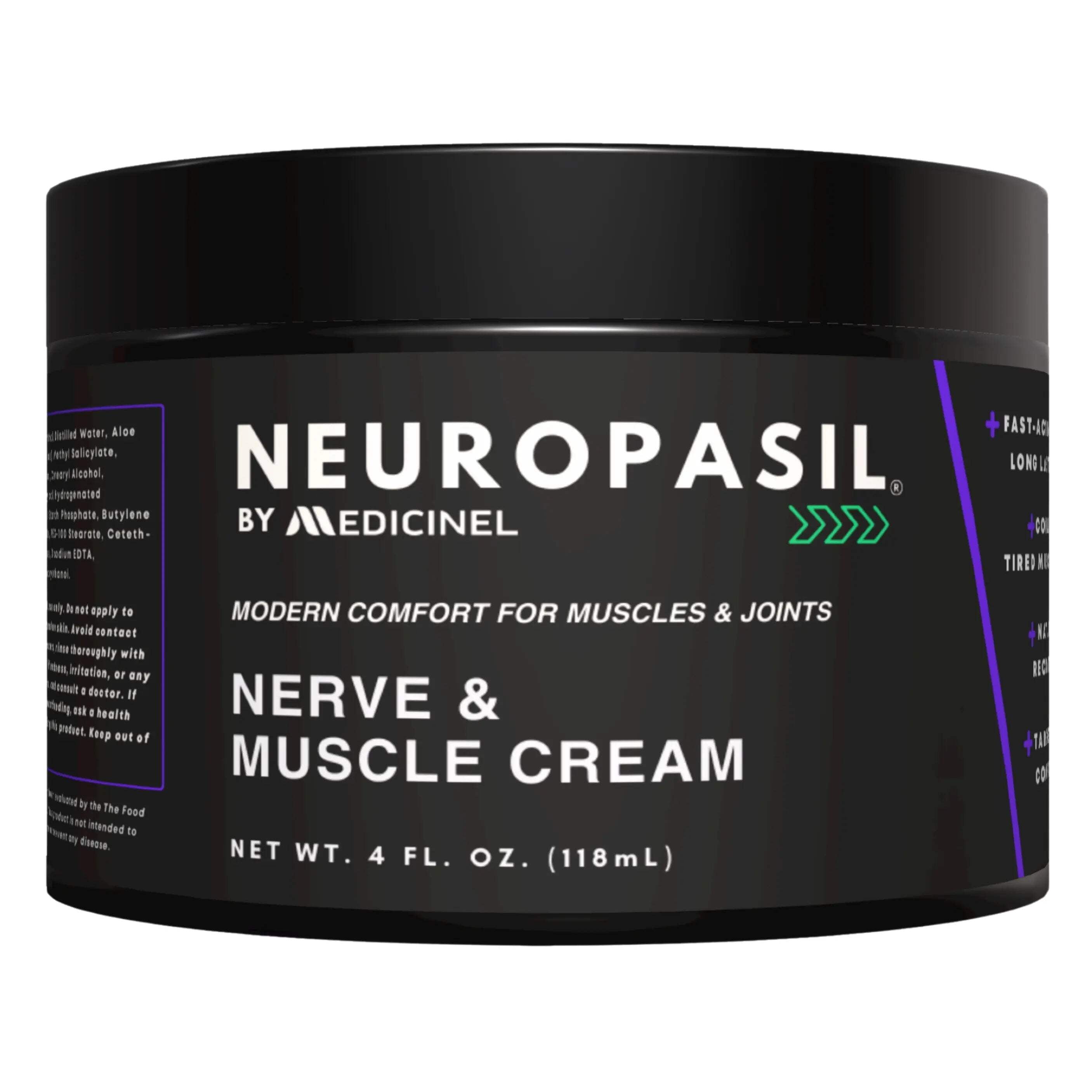 Neuropasil Nerve and Muscle Relief Cream, 4 oz - Walmart.com