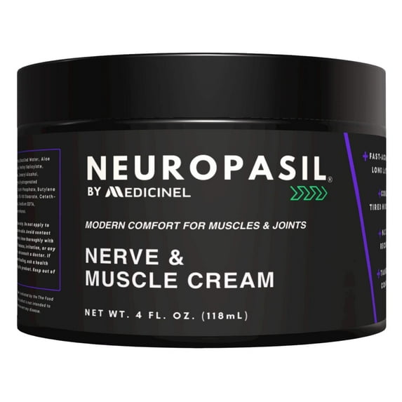 Neuropasil Nerve and Muscle Relief Cream, 4 oz - Walmart.com