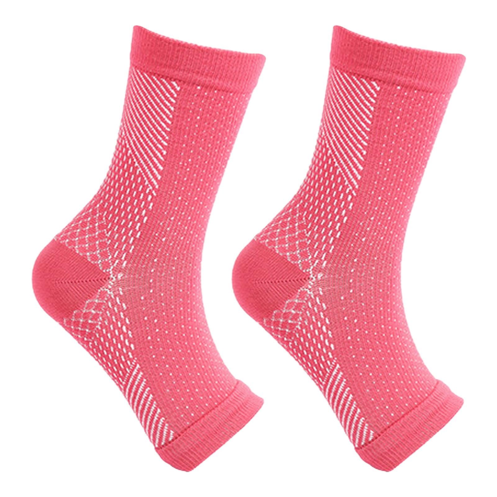 Neuropathy Socks For Women, Toeless Compression Ankle Socks Open Toe ...