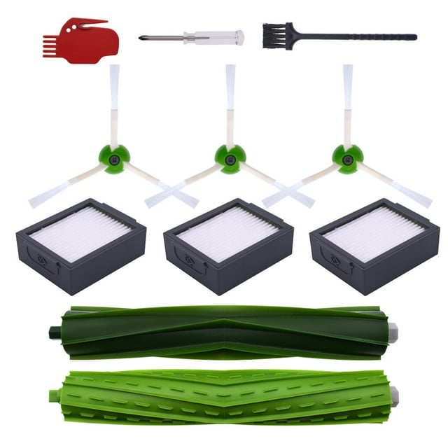 Neutop Replacement Filters & Brushes for iRobot Roomba E, I, & J Series ...