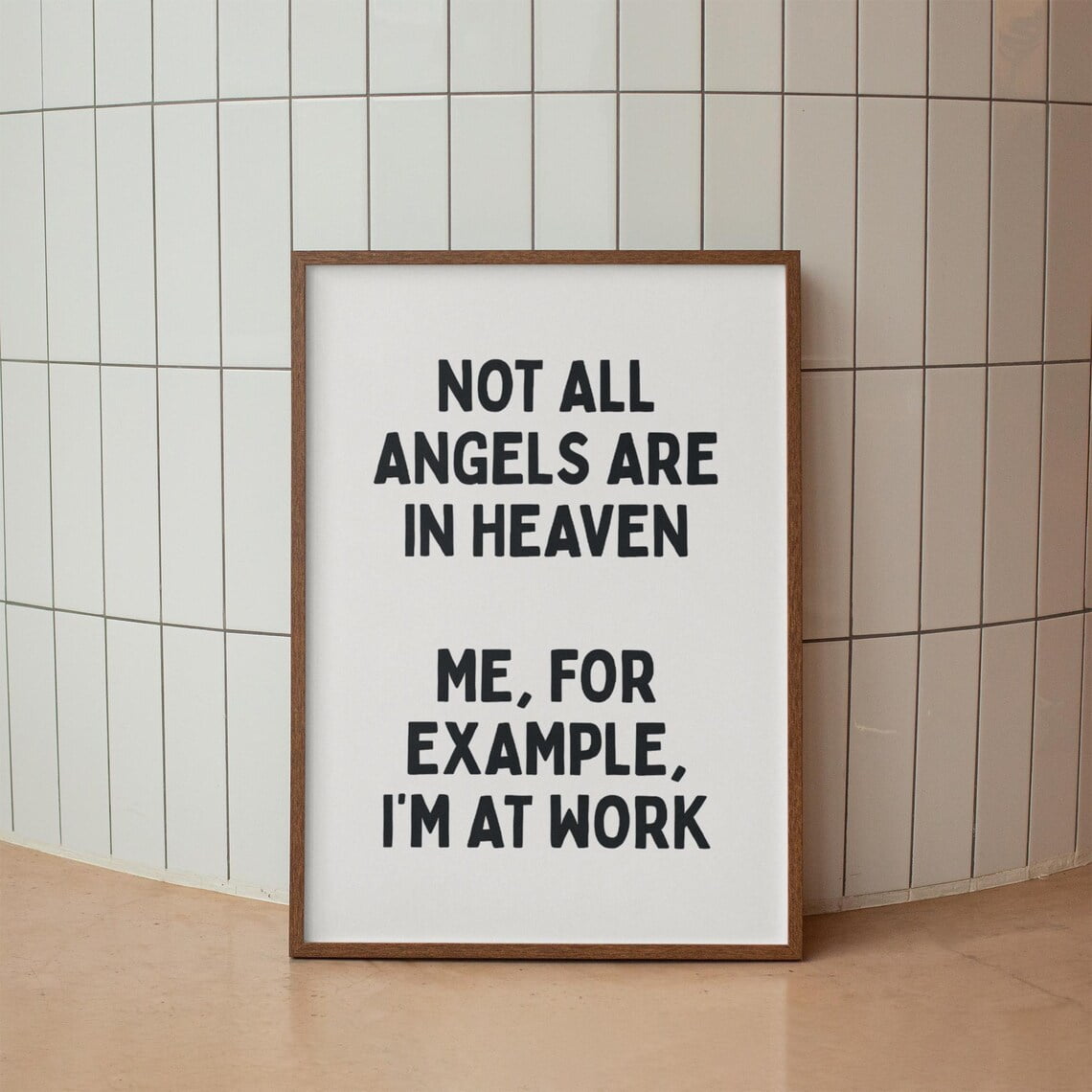 Neutral Desk Decor, Office Wall Art, Typography Print Home Decor #309 ...