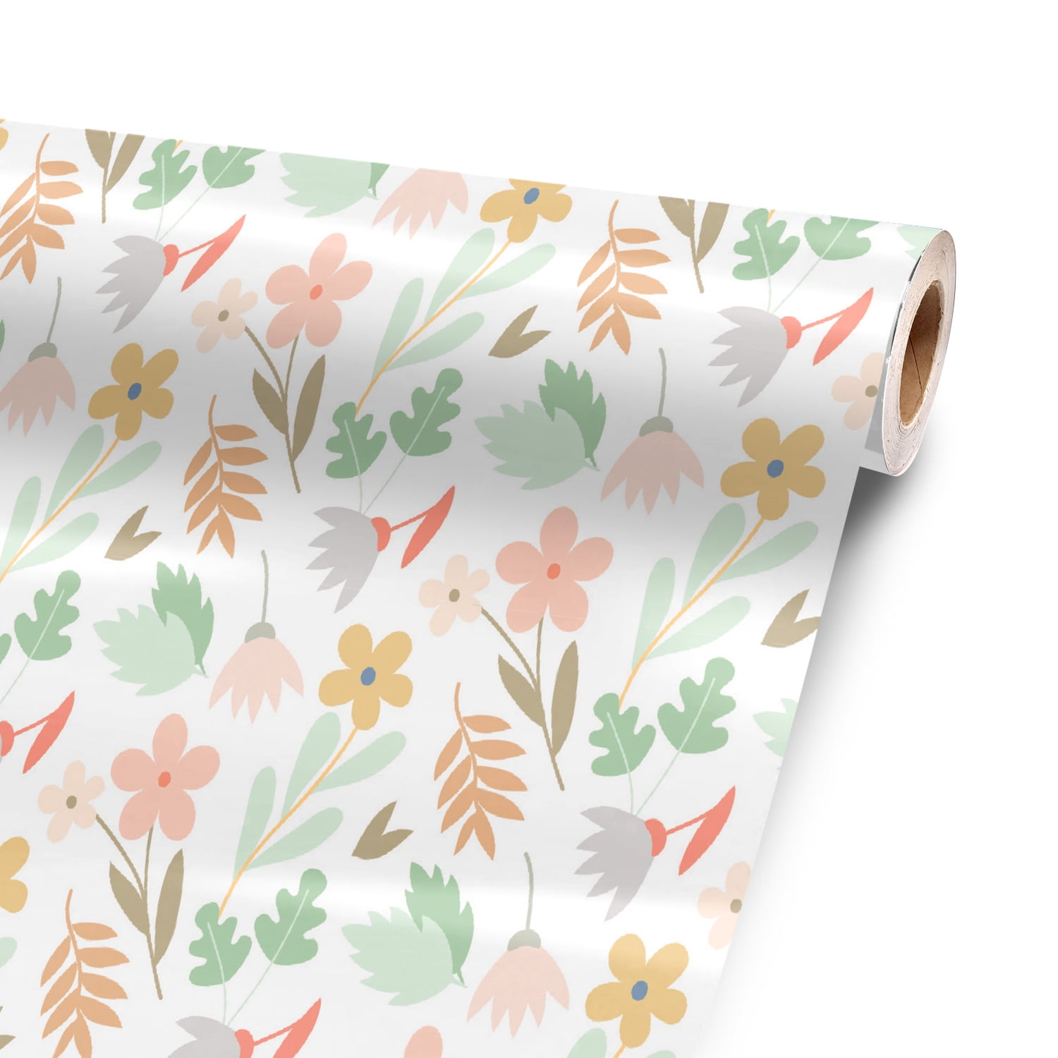 Neutral Flowers 60” x 52” Vinyl Wrap Sheet for large or custom items ...