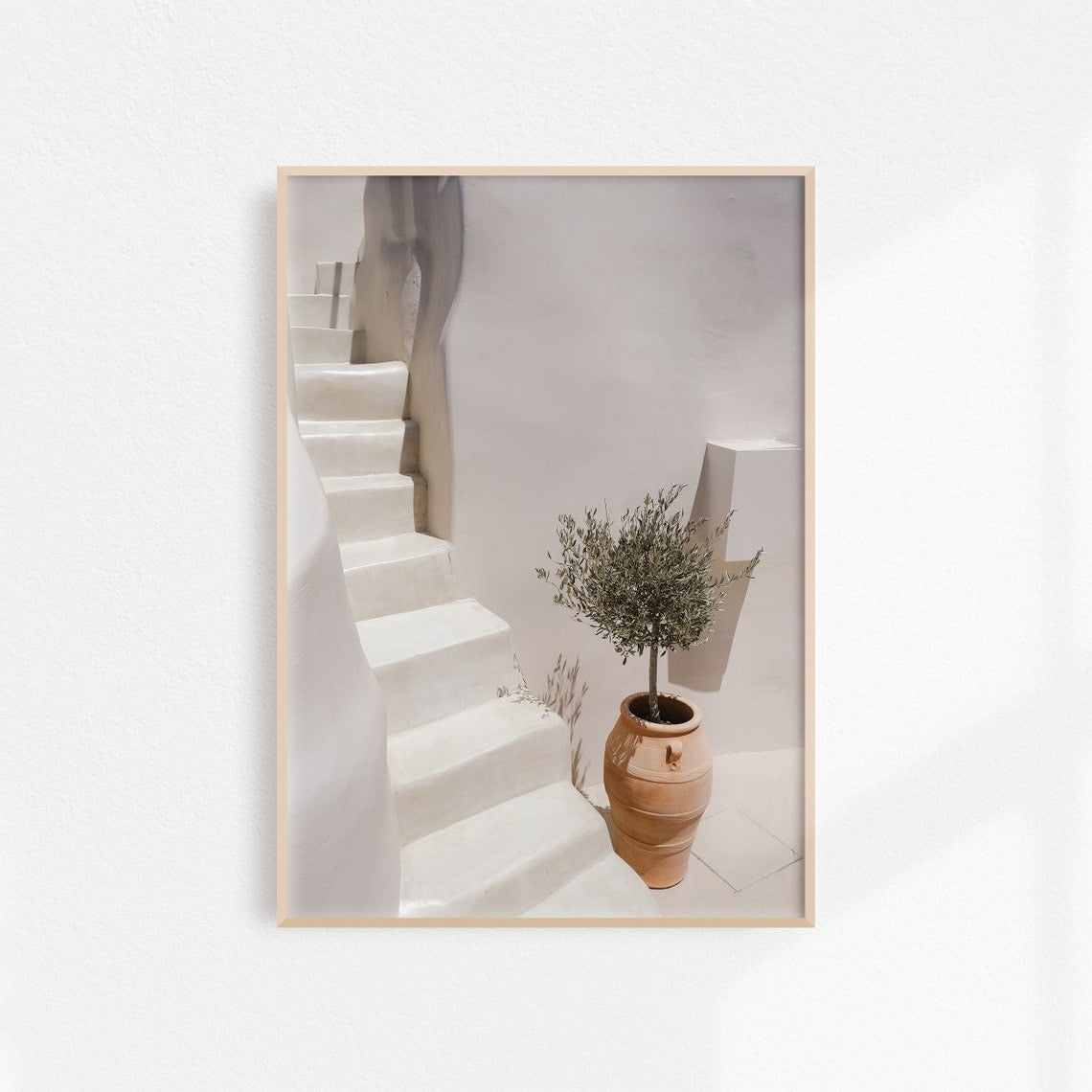 Neutral Greece Printable Art Minimalist Print, Beige Neutral Wall Art ...