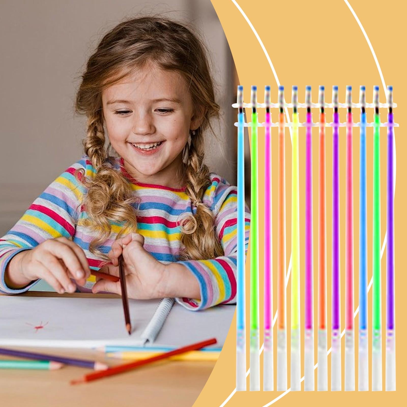 Neutral Pen Refills Set (48 Pieces) Pastel Series|Colorful Gel Pen Set ...