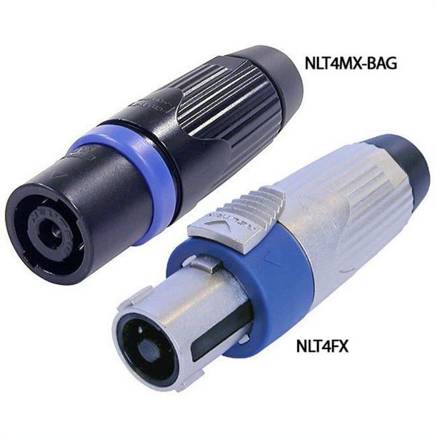 Neutrik NLT4FX 4 Pole Inline Metal Speaker Connector, Female - Walmart ...