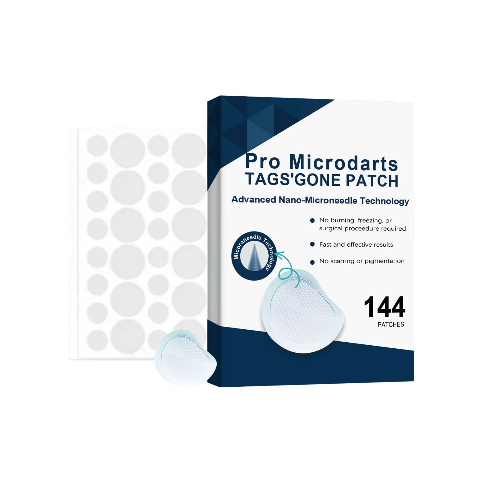 Neutroera Blusoms Pro Microdarts Tag'Gone Patch - Medical-Grade Spot ...
