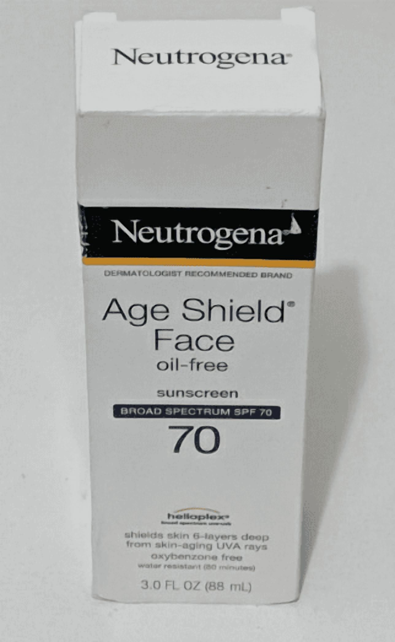 Neutrogena Age Shield Anti-Oxidant Face Lotion Sunscreen with Broad ...