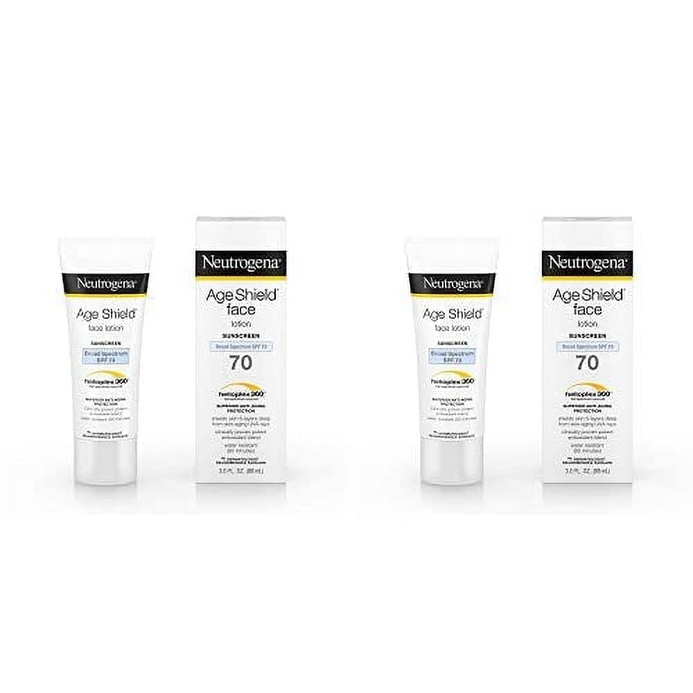 Neutrogena Age Shield Anti-Oxidant Face Lotion Sunscreen With Broad ...