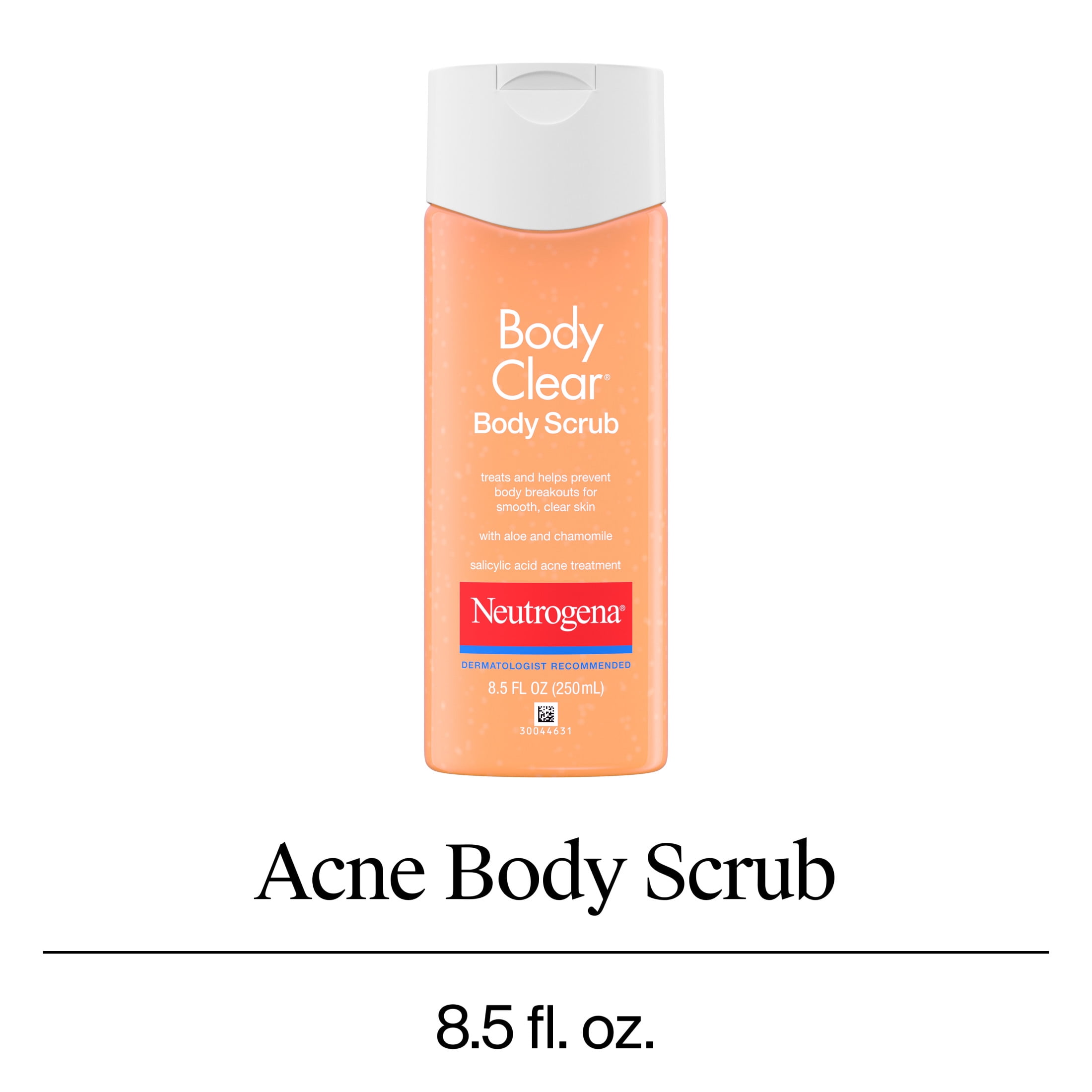 Neutrogena Acne Body Scrub with 2% Salicylic Acid, 8.5 fl. oz HSA/FSA ...