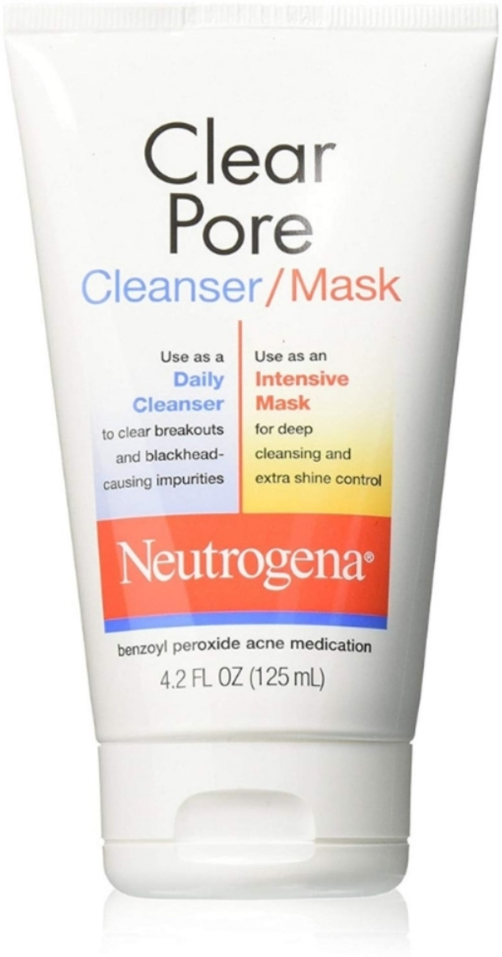 Neutrogena, Clear Pore Cleanser/Mask 4.20 oz, Pack of 4 - Walmart.com
