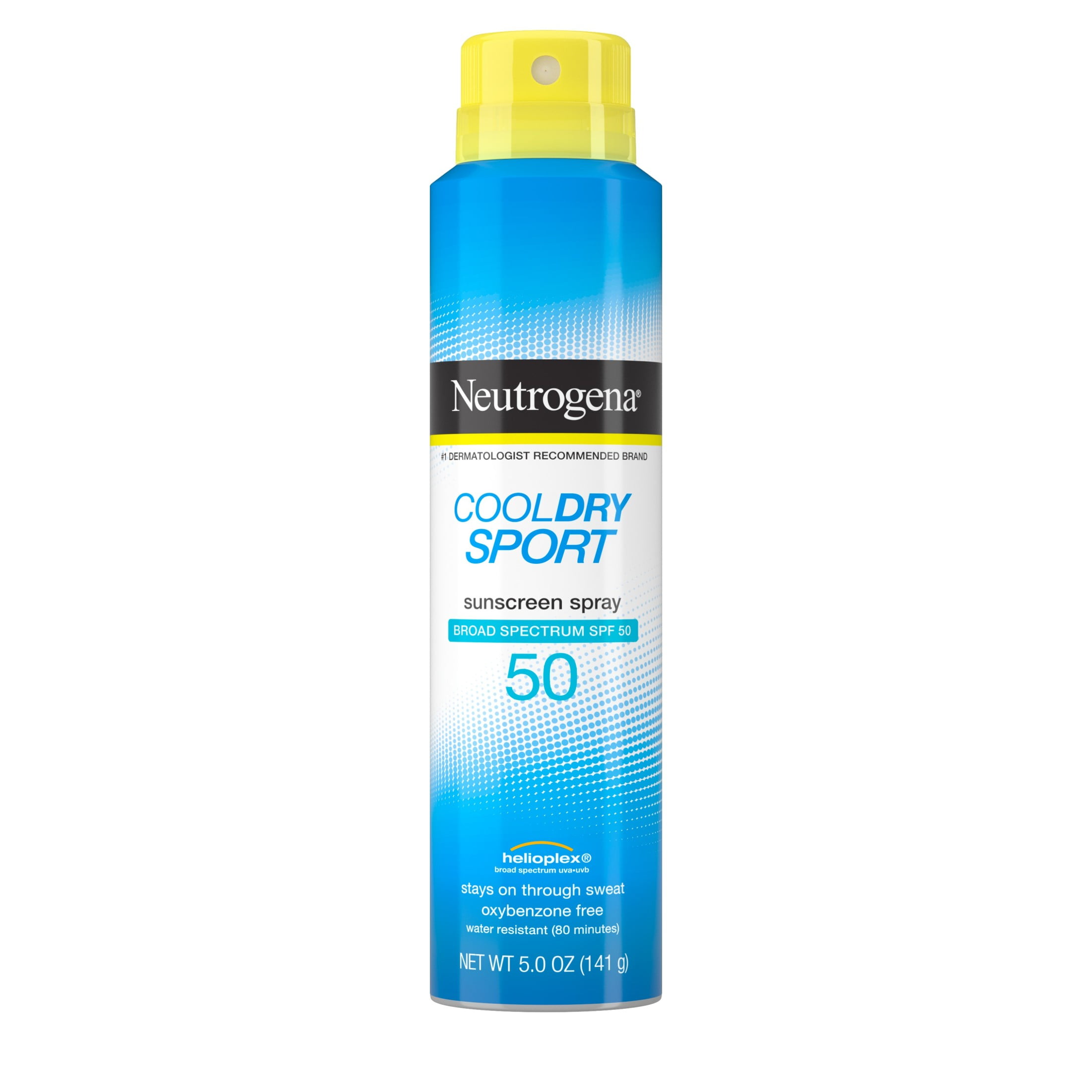 Neutrogena CoolDry Sport Water-Resistant Sunscreen Spray SPF 50, 5 oz ...