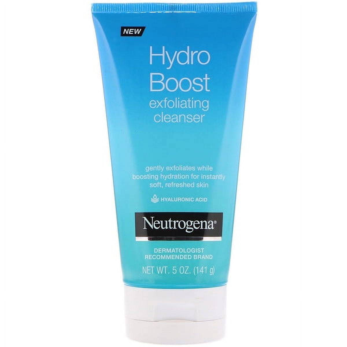 Neutrogena Hydro Boost Hydrating Face Wash, Exfoliating Cleansing, 5 oz ...