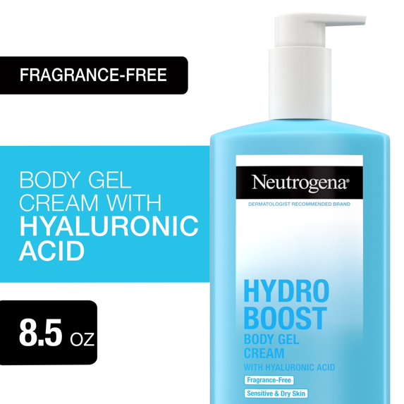 Neutrogena Hydro Boost Fragrance-Free Body Gel Cream 8.5 oz Hydrating ...