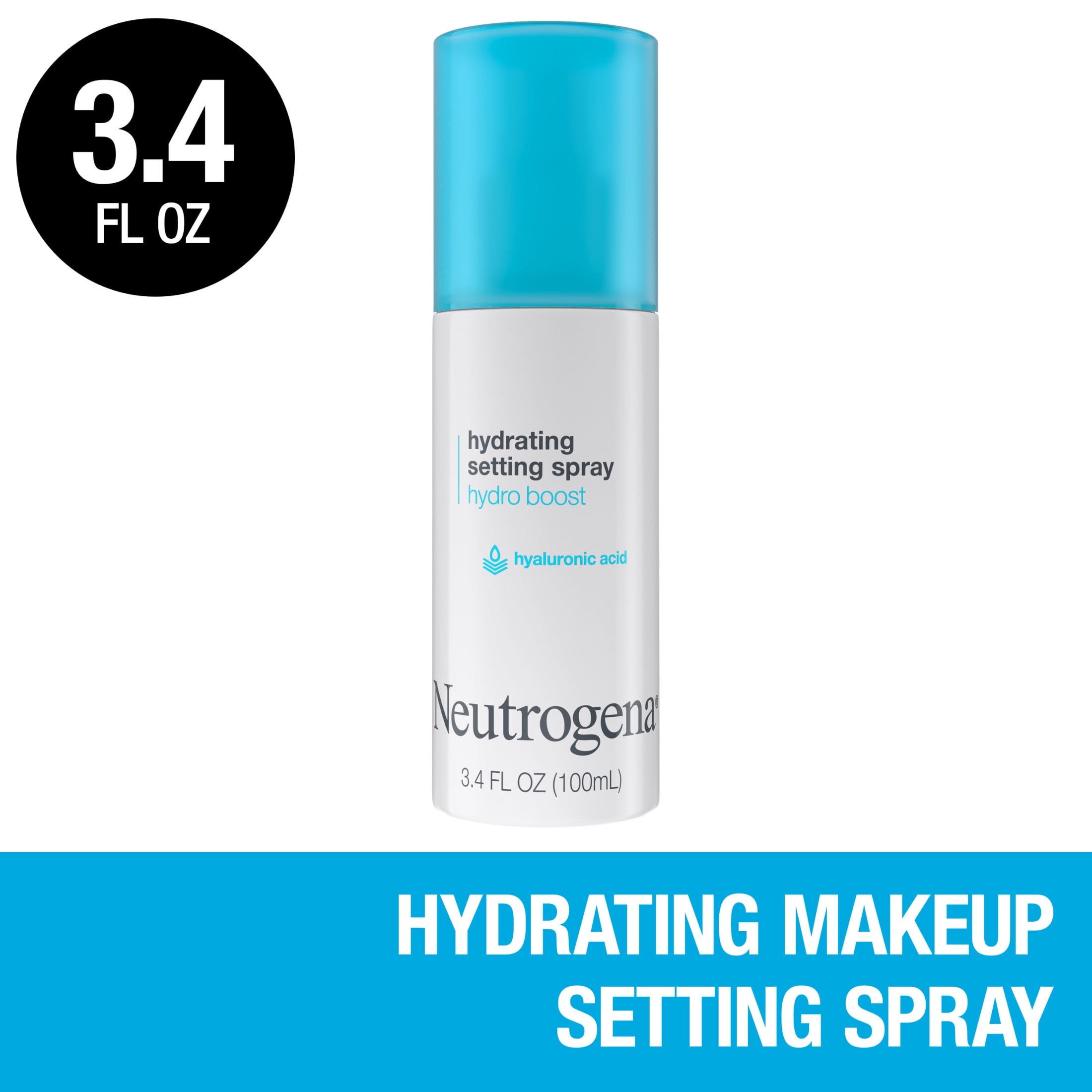 Neutrogena Hydro Boost Hydrating Makeup Setting Spray with Hyaluronic ...