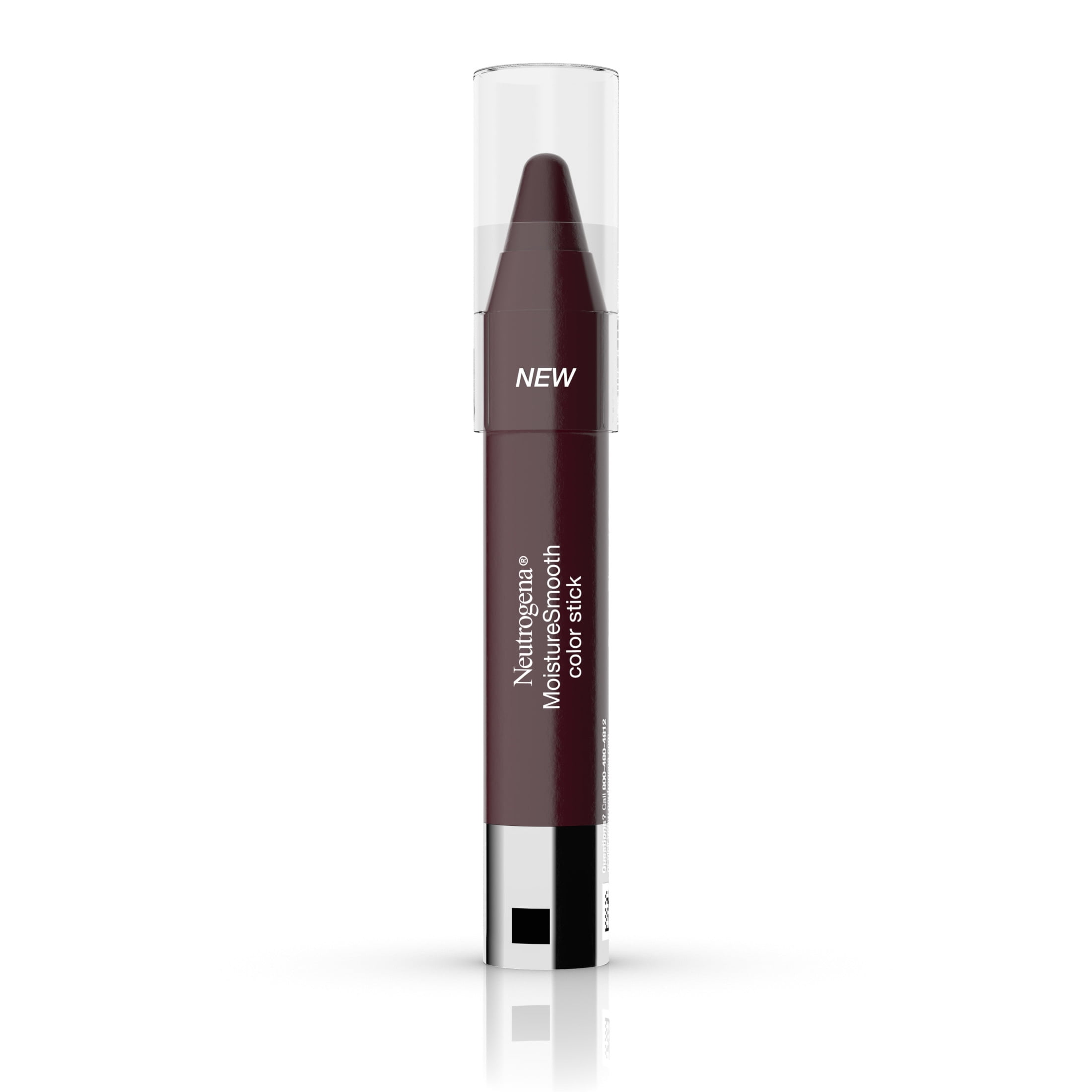 Neutrogena, MoistureSmooth Color Stick Lipstick, 180 Deep Plum ...
